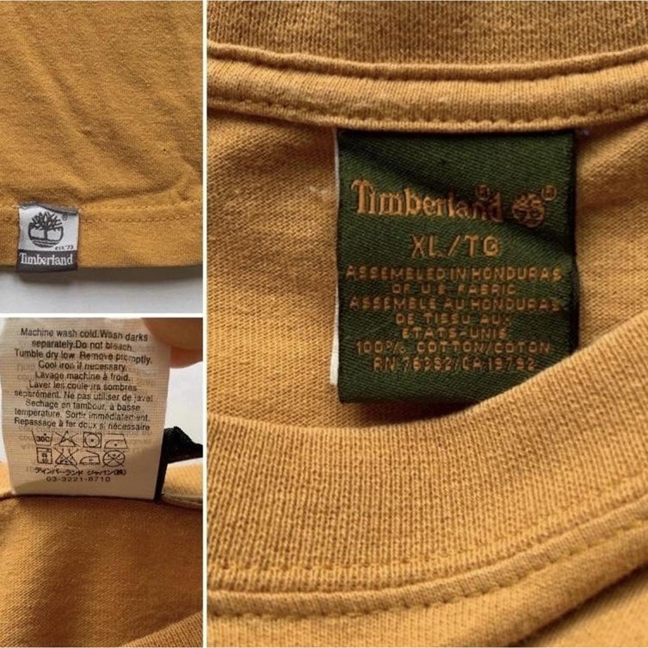 2000’s Timberland Logo Short Sleeve Graphic T-Shirt... - Depop