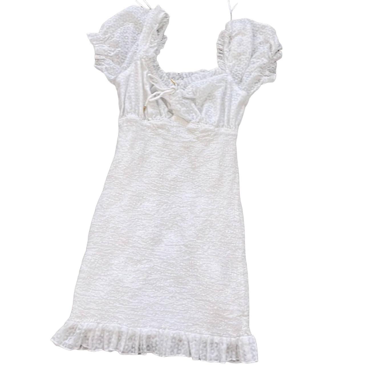 Finders keepers Eva smocked dress. Worn a few times.... - Depop