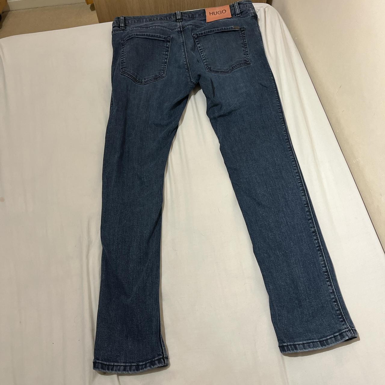 Blue Hugo Boss denim jeans / lightly used but is... | Depop
