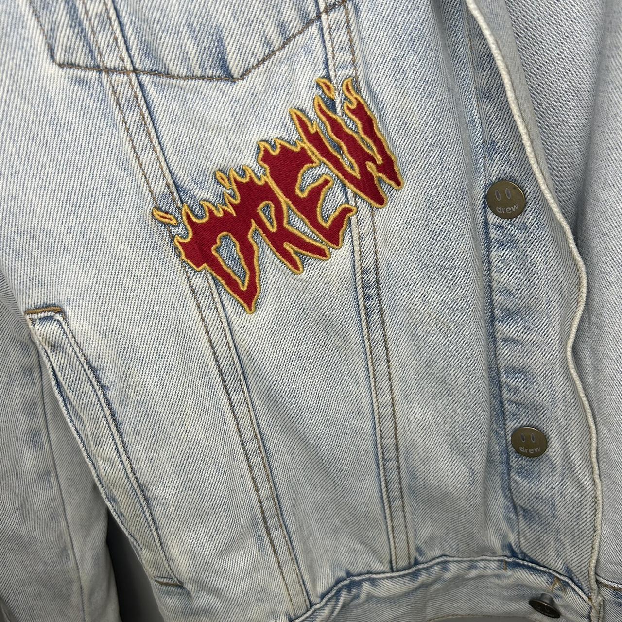 Drew house denim Jacket retail: 500$ - Depop