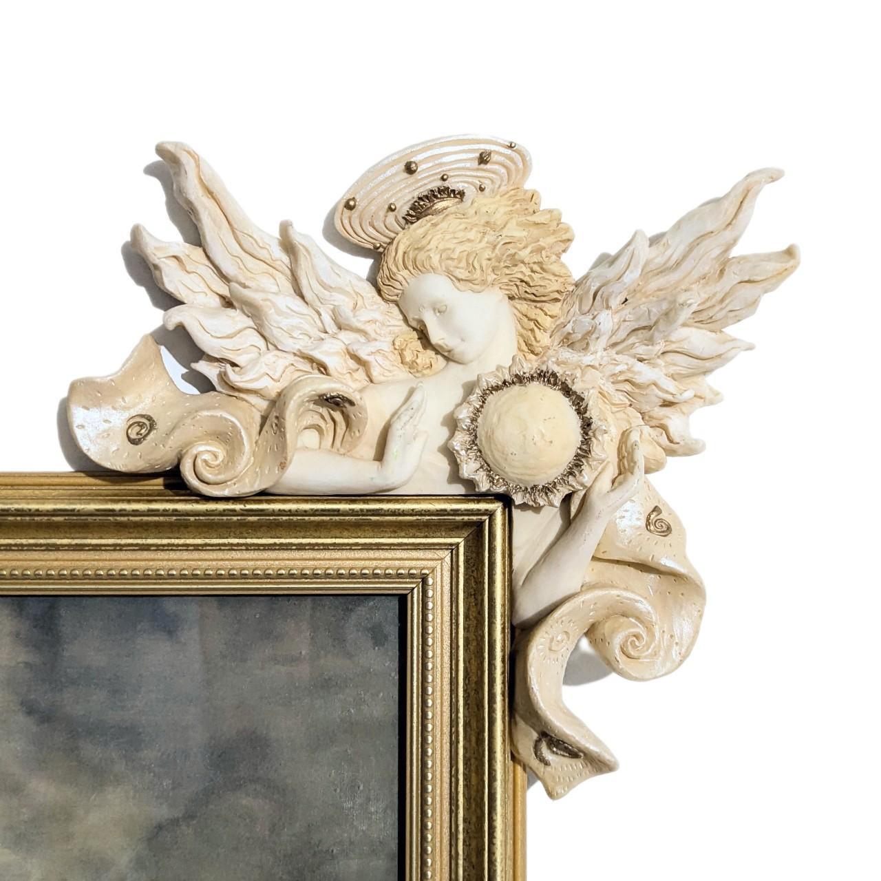 UDC Angel Door Trim Hanger Vintage Angel Frame Trim... - Depop