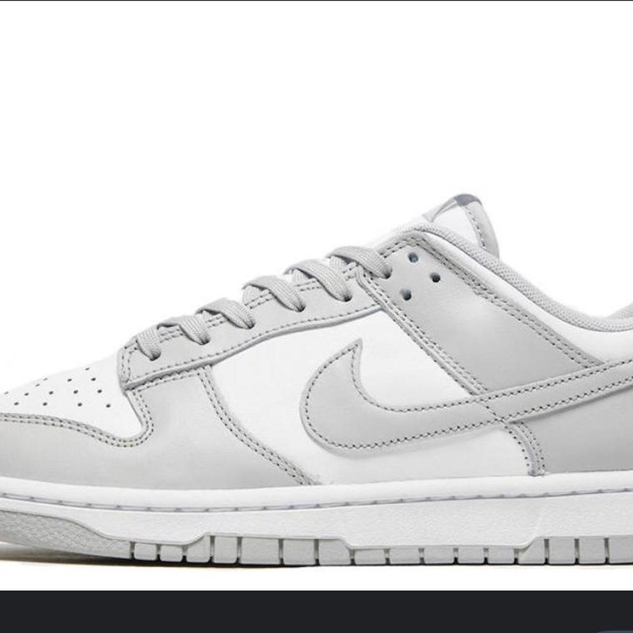 NIKE DUNK LOW GREY FOGS Receipt proof With box... - Depop