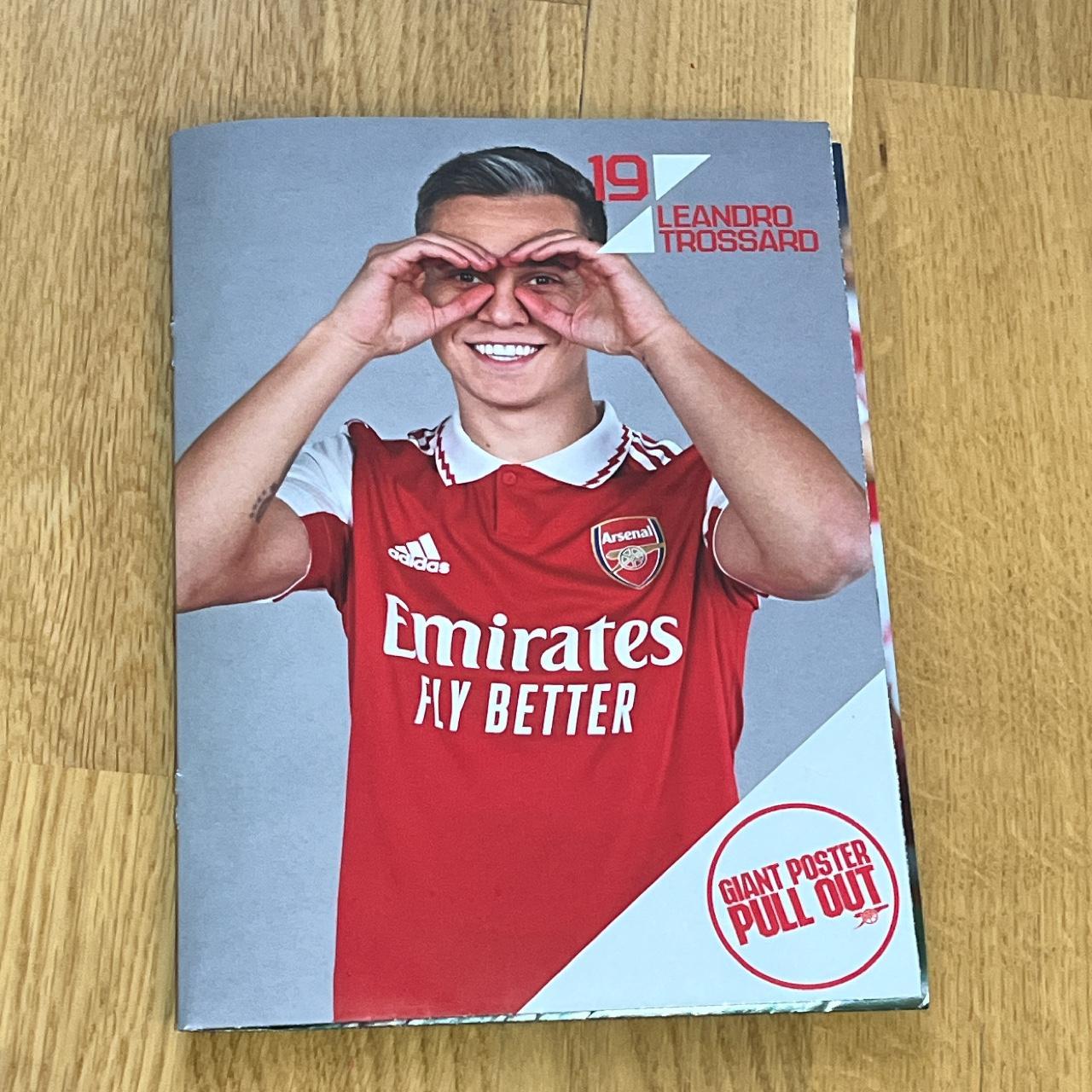 Arsenal Leandro Trossard 22/23 poster Very good... - Depop