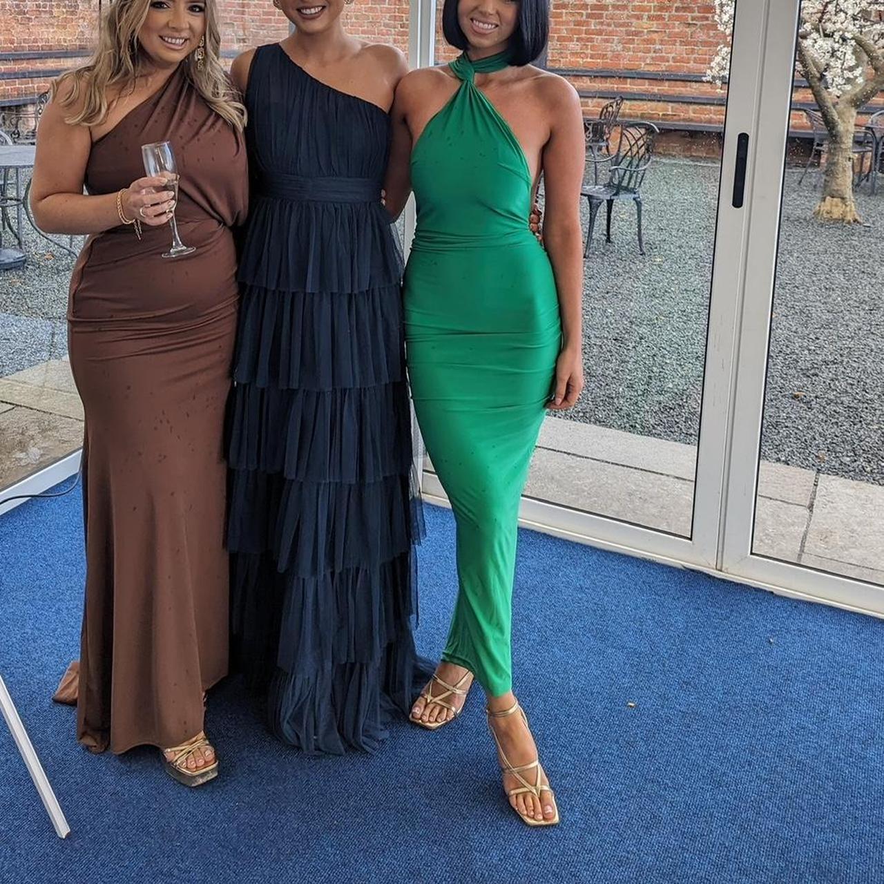 Melani the label green maxi dress RVP... - Depop