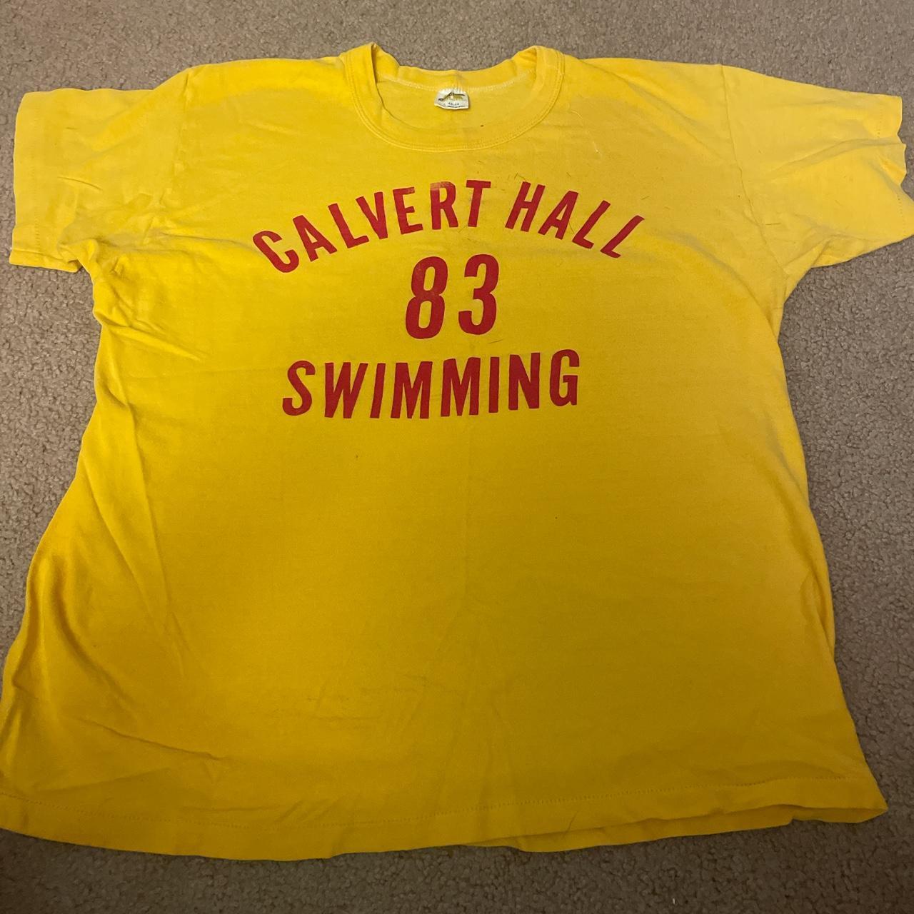 TRUE VINTAGE 1983 Russell Athletic Calvert Hall... - Depop
