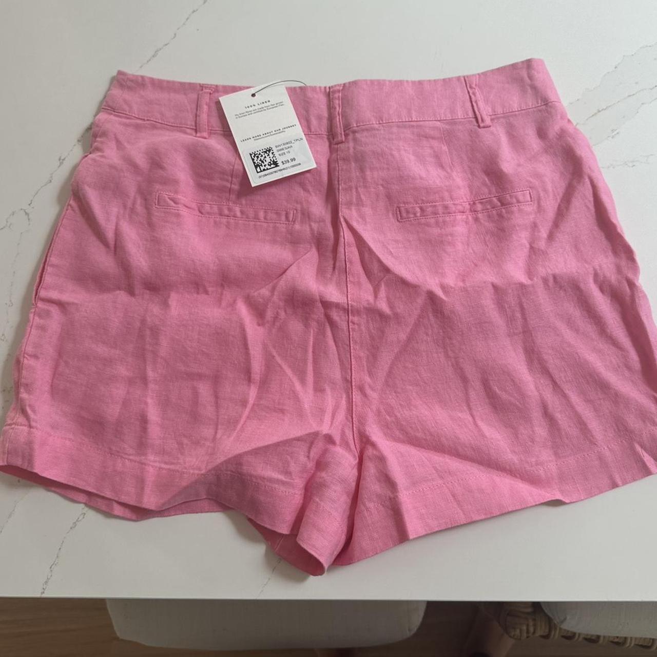 GLASSONS PINK (Bubblegum) Vest Top and Short Linen... - Depop