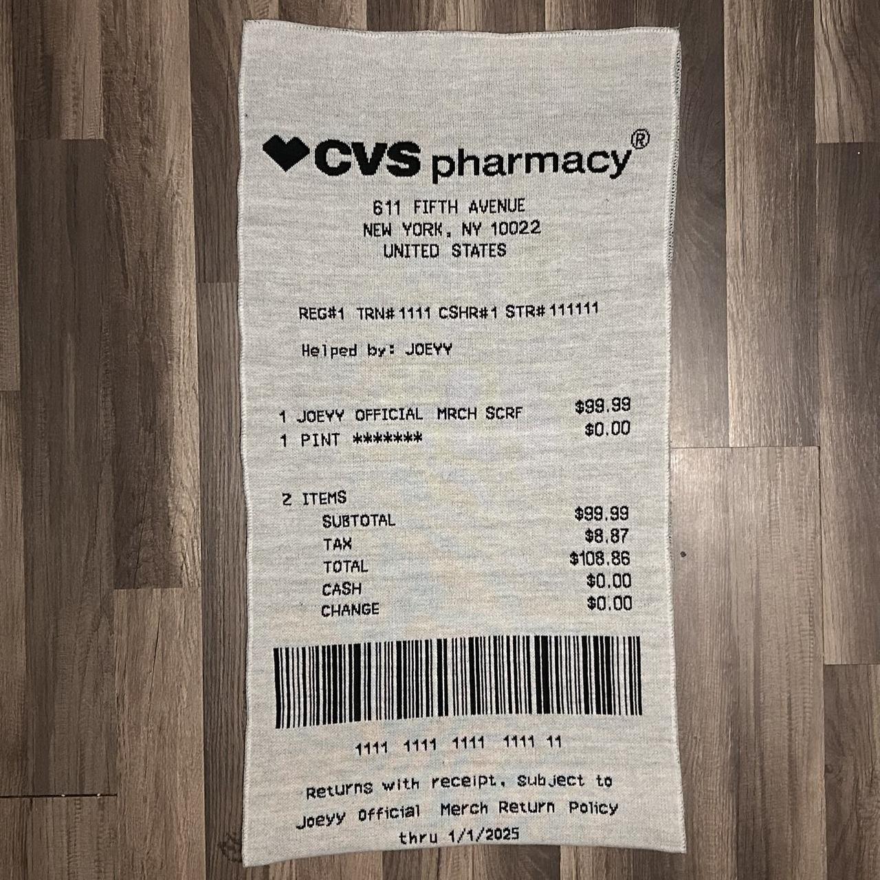 Joeyy official merchandise 2024 scarf I’m not... | Depop