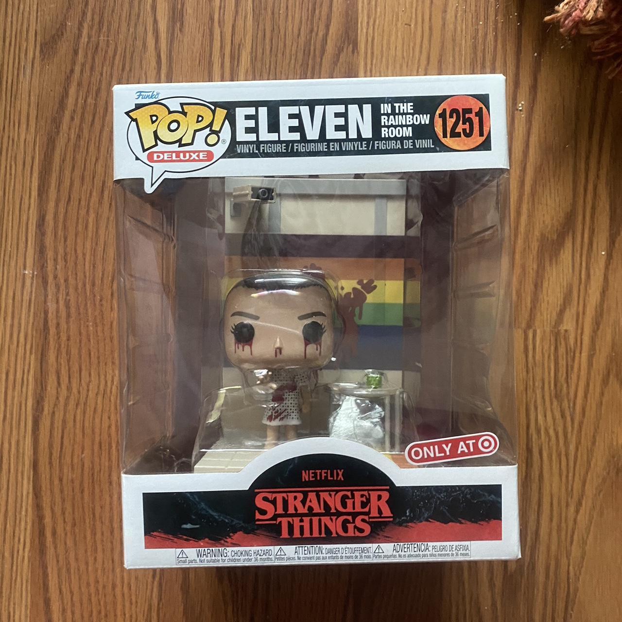 Stranger things funko pops. displayed in box nancy... - Depop