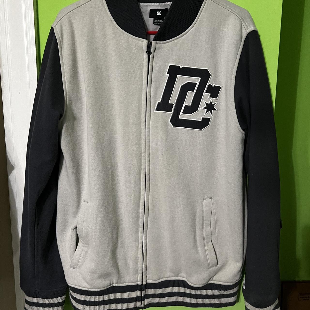 DC varsity jacket never worn old 2000s vintage janet - Depop