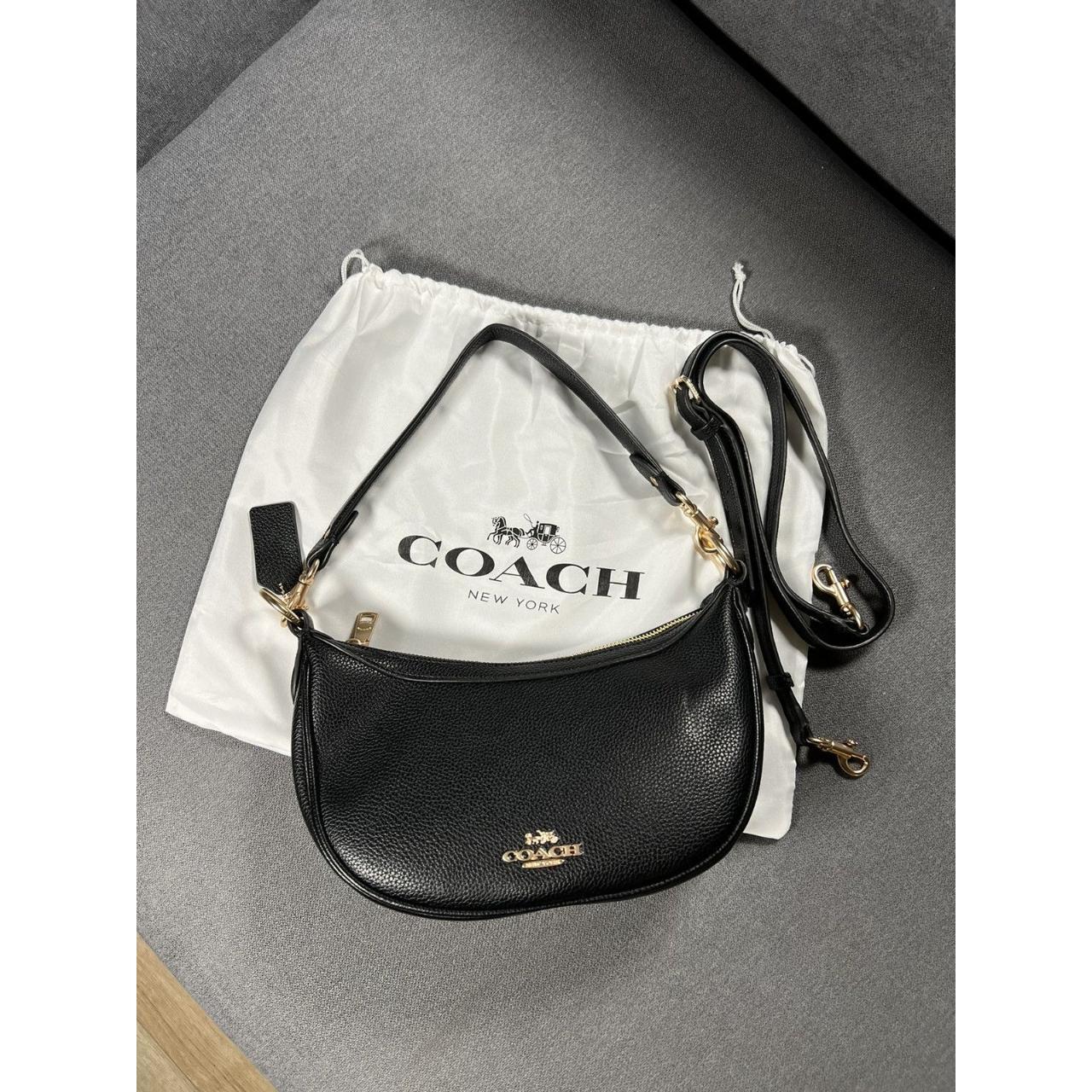 Black Coach Shoulder Bag Selling a Coach bag. The... - Depop