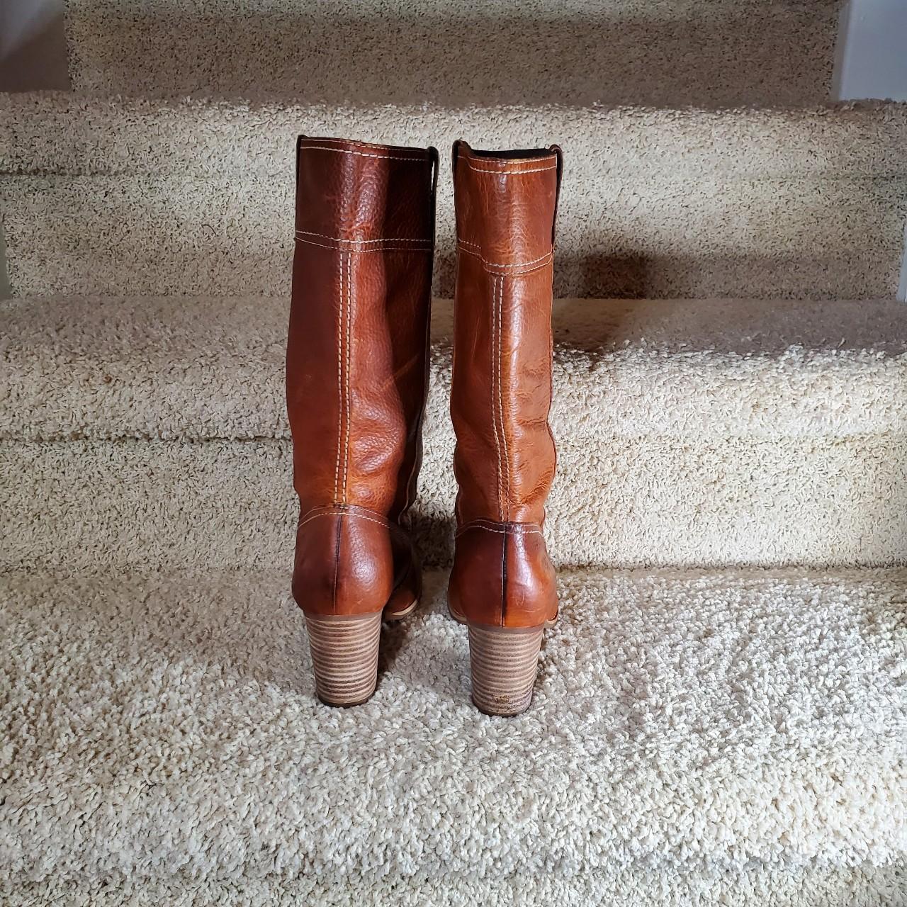 TIMBERLAND Rudston waterproof leather pull on boots. Depop