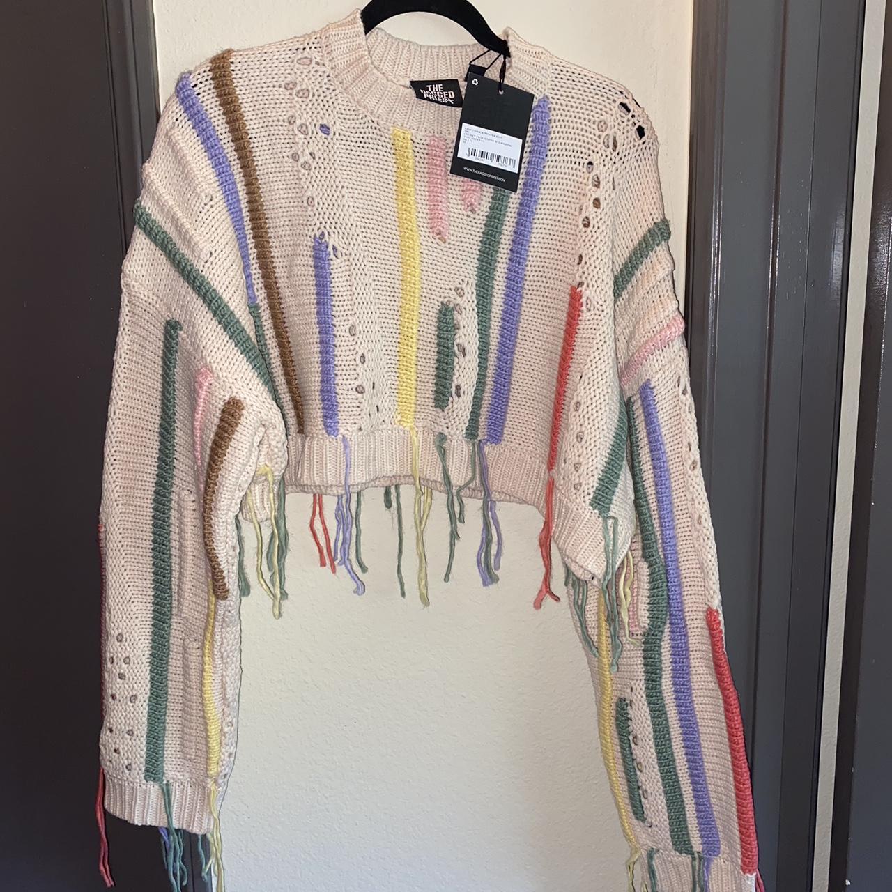 Ragged Priest painter knit. Size Medium. New with tags - Depop
