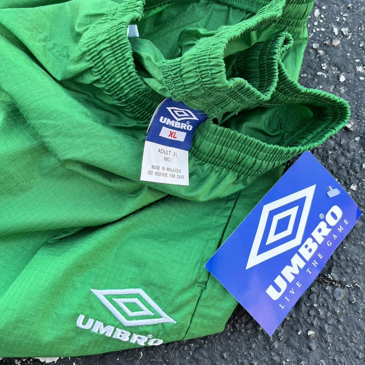 Umbro Men's Green Bottoms | Depop