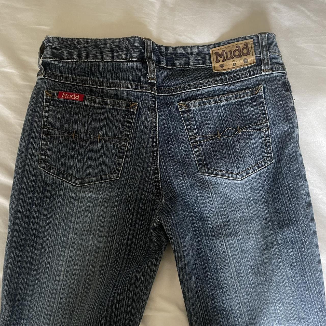 Vintage 2000s y2k Mudd Jeans low rise boot cut 14... - Depop