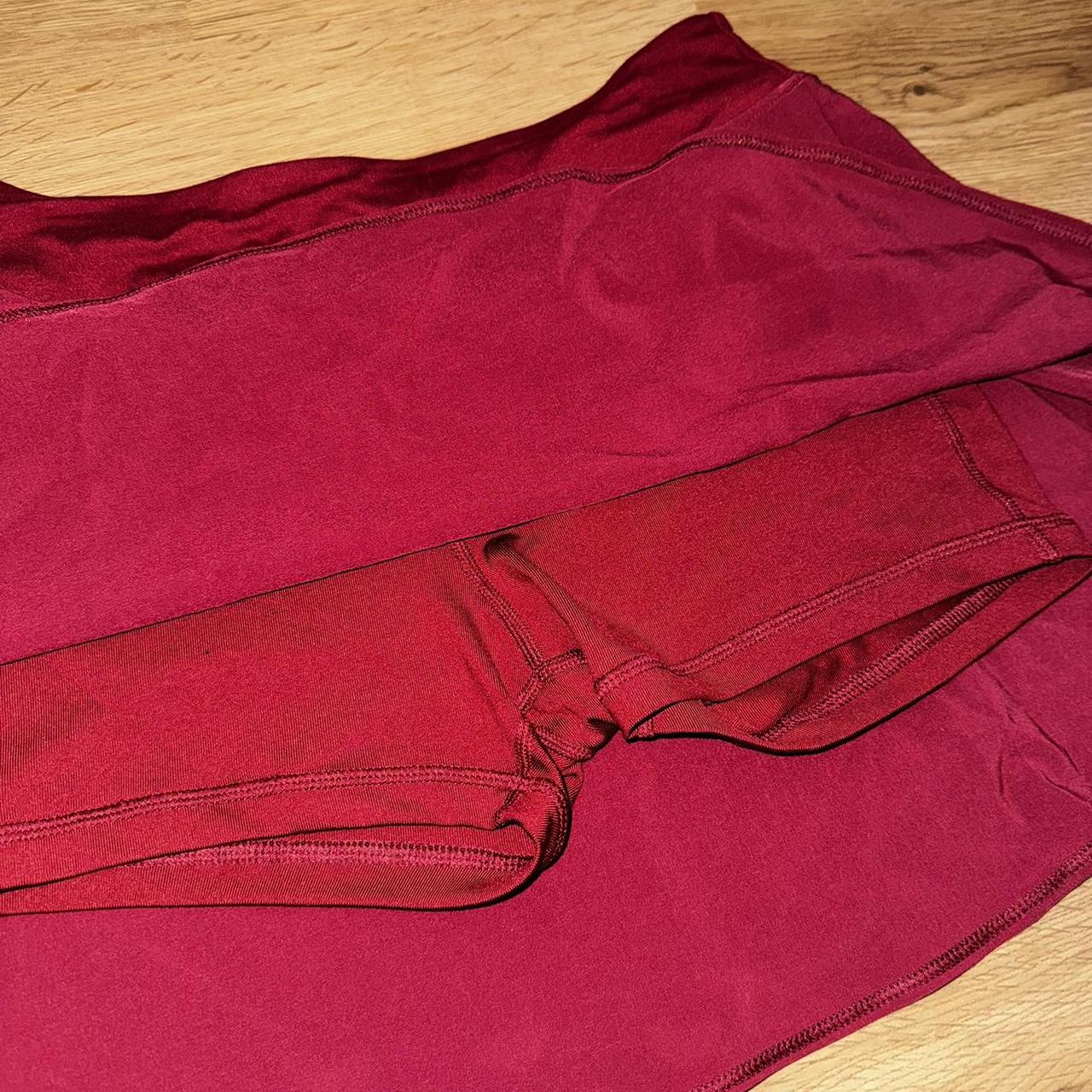 red nike tennis skort 🎾🍎 • size S, fits a 27-28”... - Depop