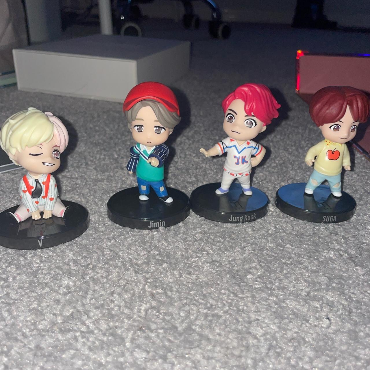 official bts tinytan figurines comes with all... - Depop