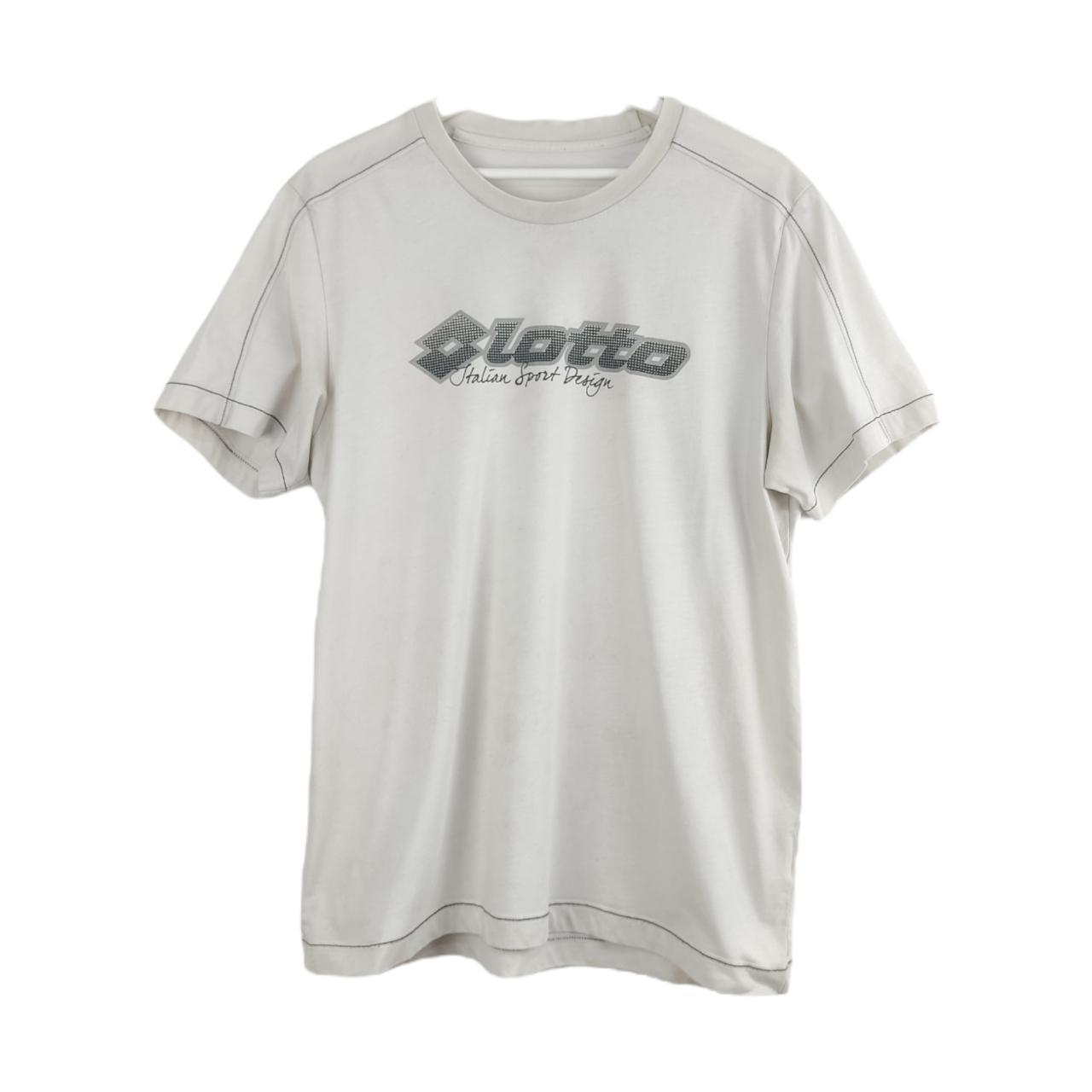 Lotto Men's White T-shirt | Depop