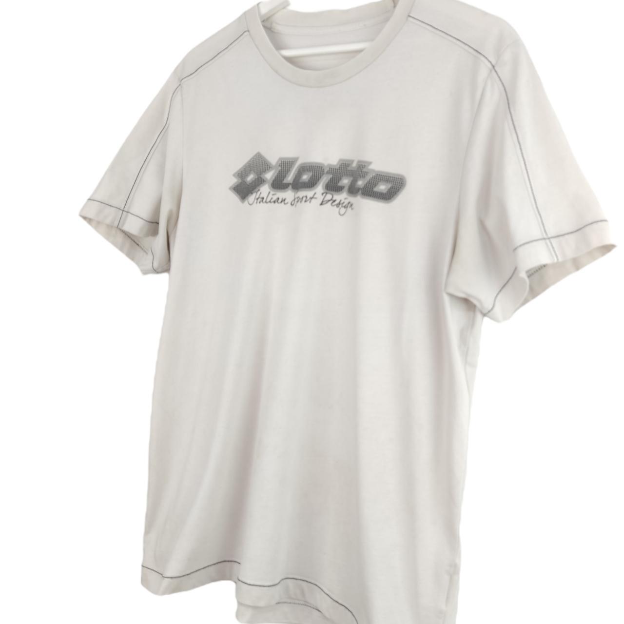 Lotto Men's White T-shirt | Depop