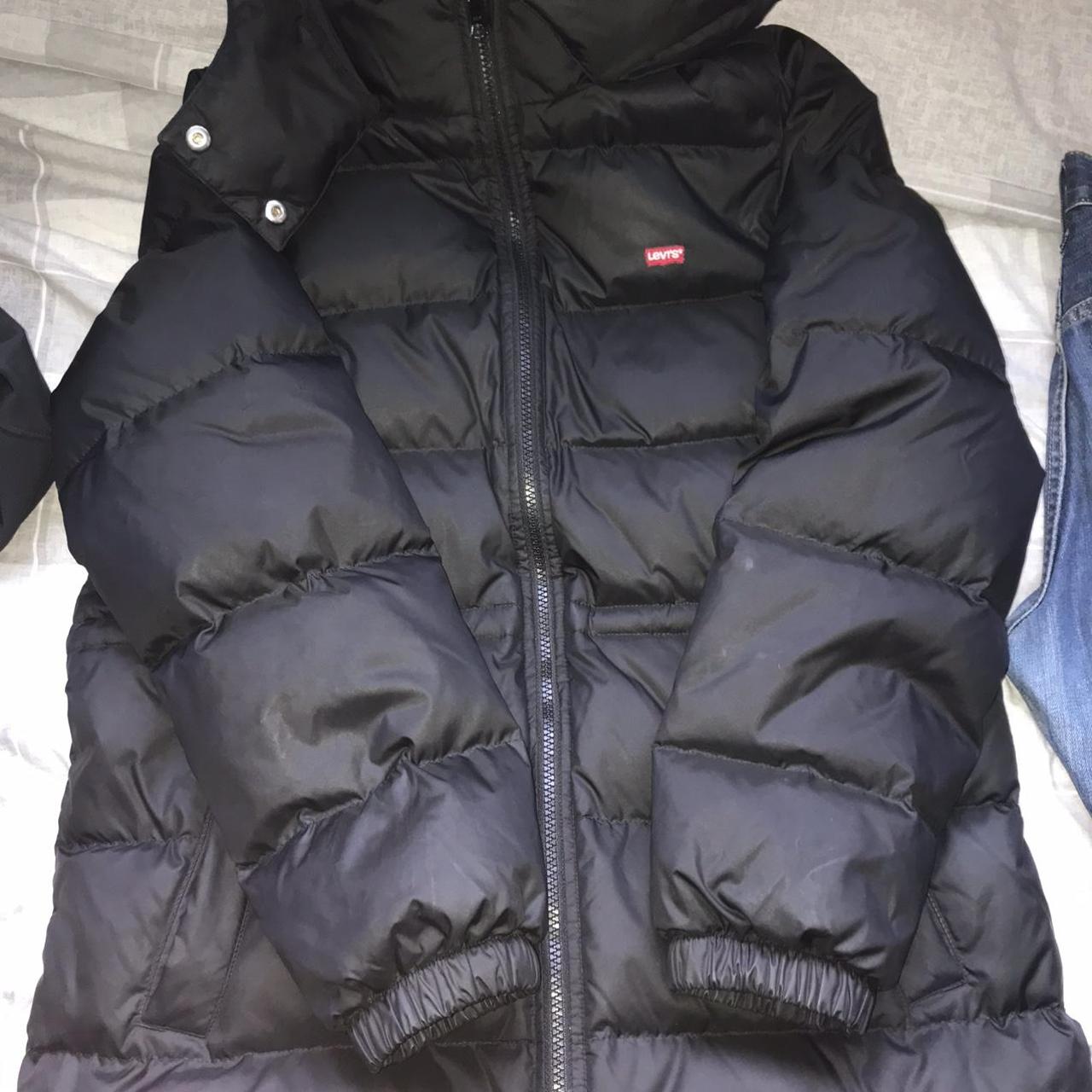 LEVIS PUFFER COAT. SIZE MENS SMALL. Never worn. No... - Depop