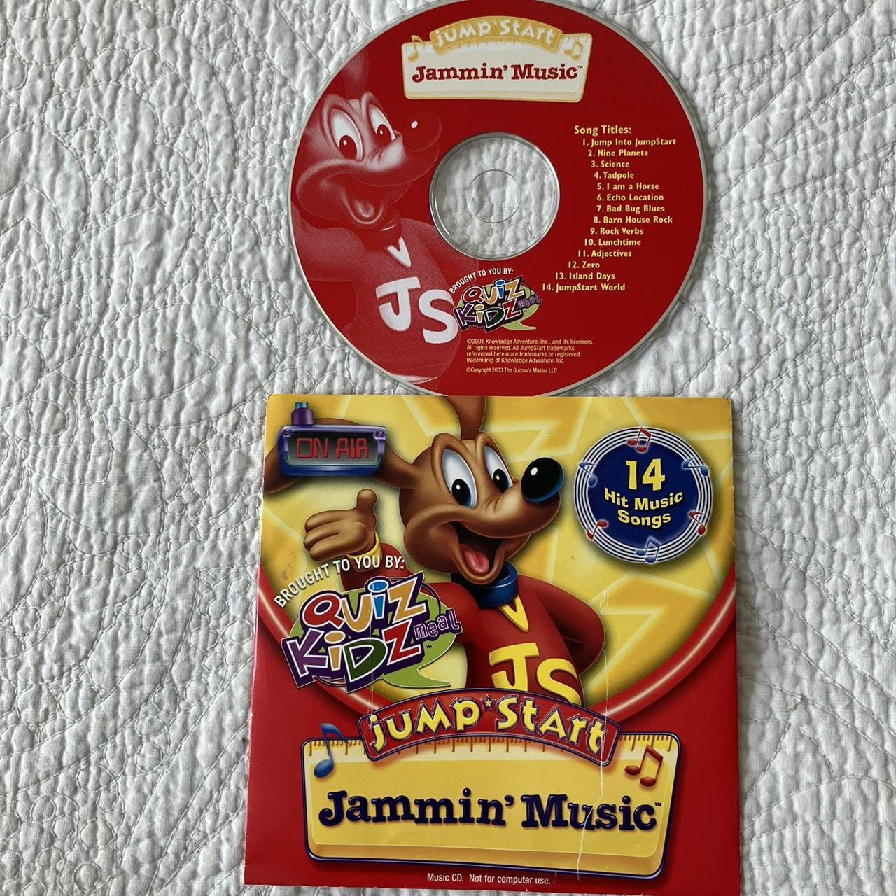 🎨 “Jump Start Jammin’ Music” CD Quizno’s Kids Meal... | Depop