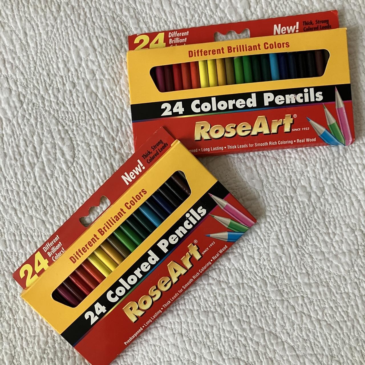 🌈 New in box! Set of (24) “Brilliant Colored Pencils... | Depop