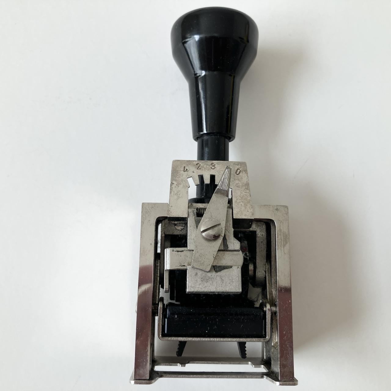 Vintage 1950s German-made mechanical numbering... | Depop