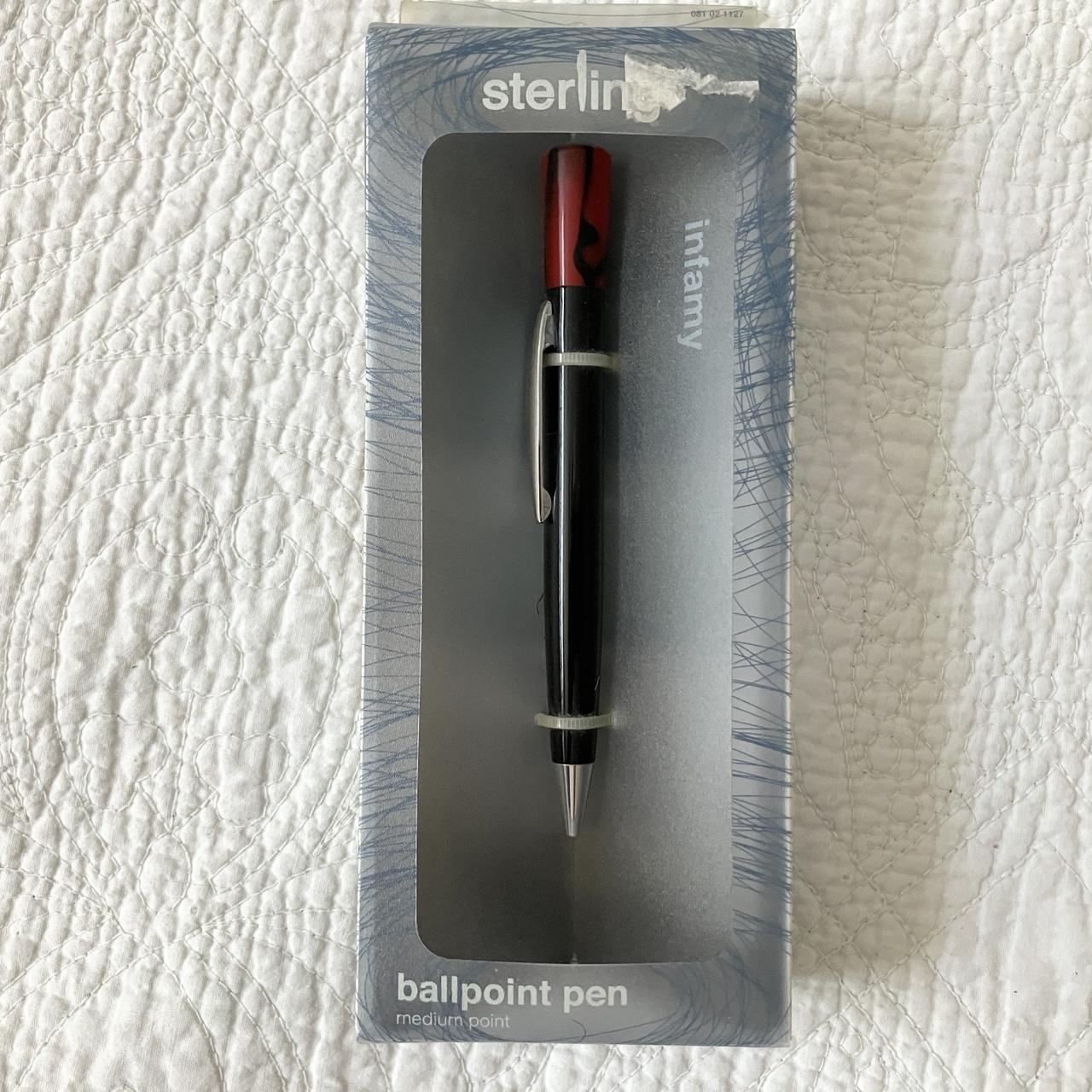 New in Box! Stylish executive ballpoint pen with red... | Depop