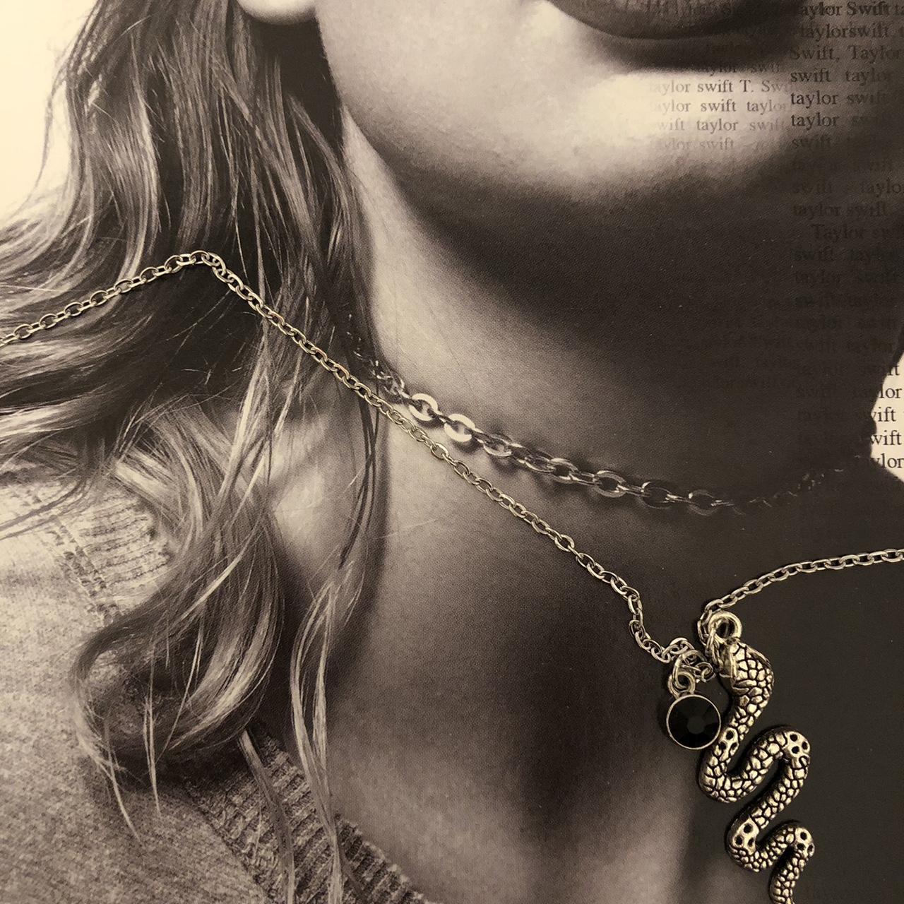 Necklace inspired by Taylor Swifts ‘Reputation’... - Depop
