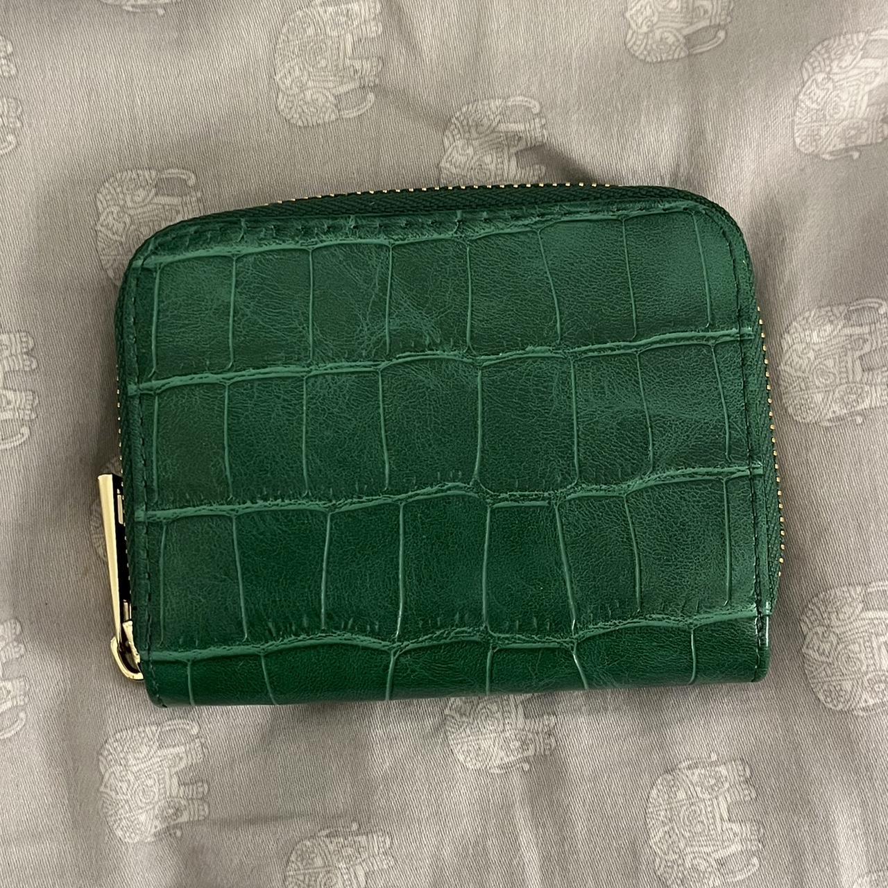 A New Day Women's Green and Gold Wallet-purses | Depop