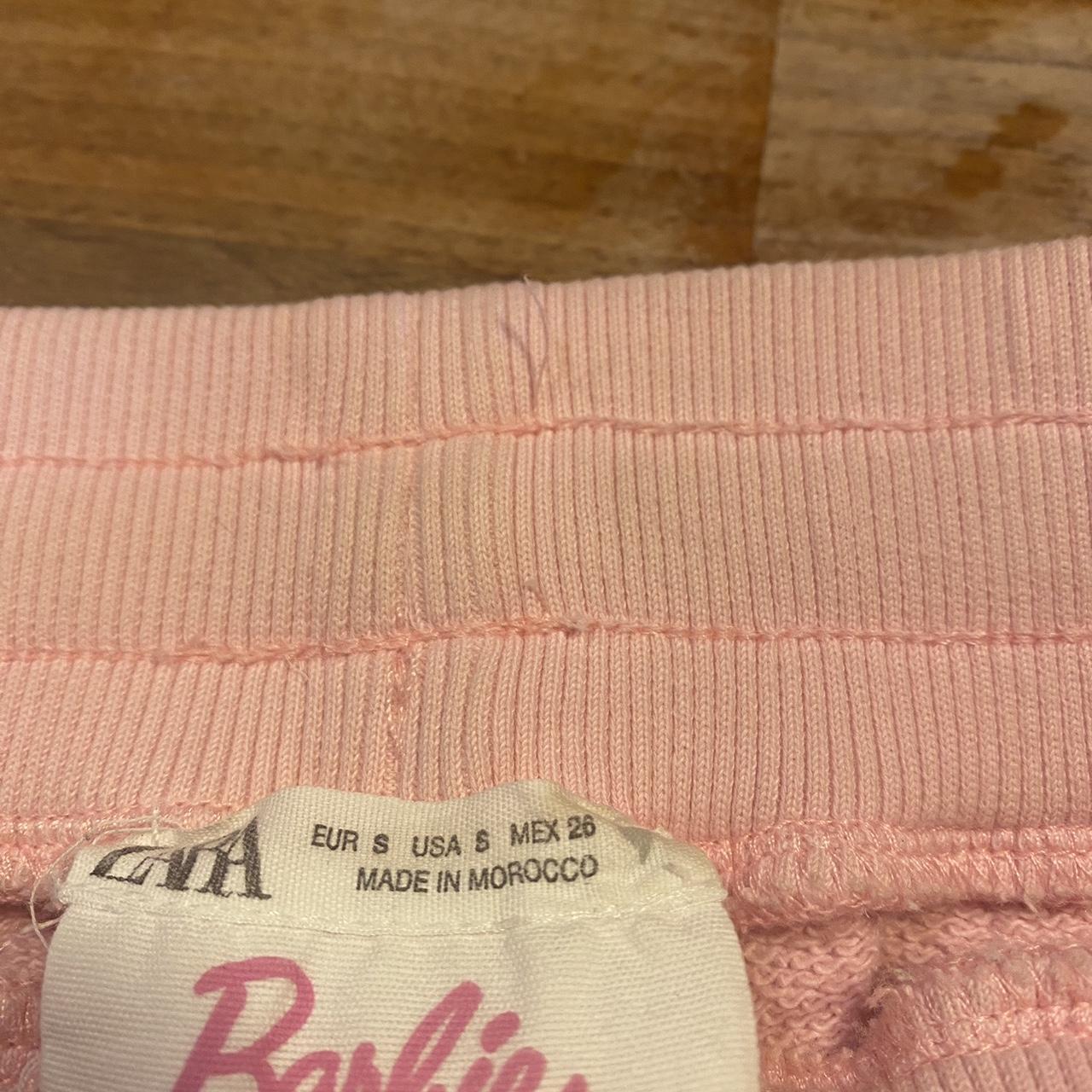💕super Cute Pink Barbie Shorts 💕zara 💕mattel Barbie Depop