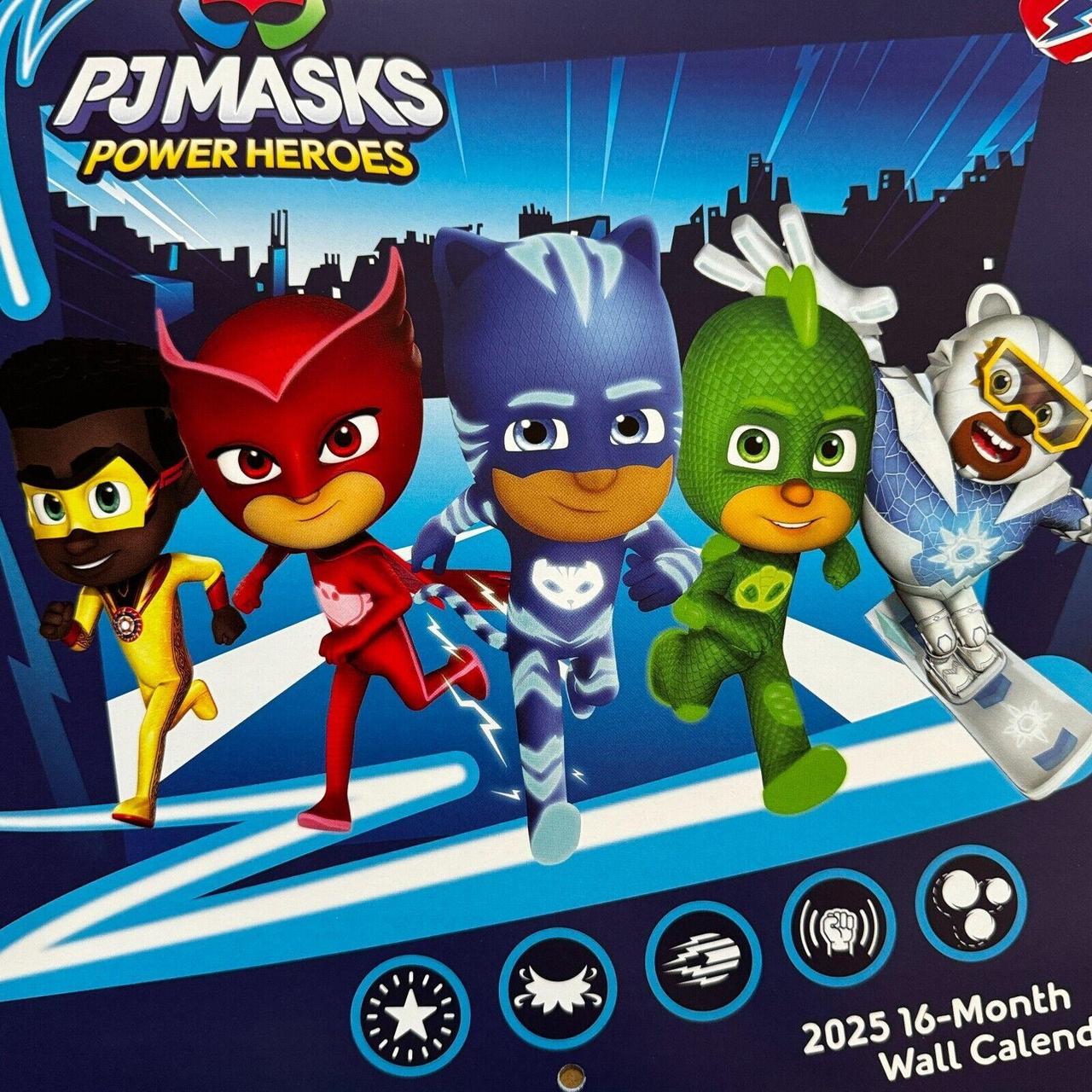 PJ Masks 2025 Wall Calendar Perfect for a Kids... - Depop