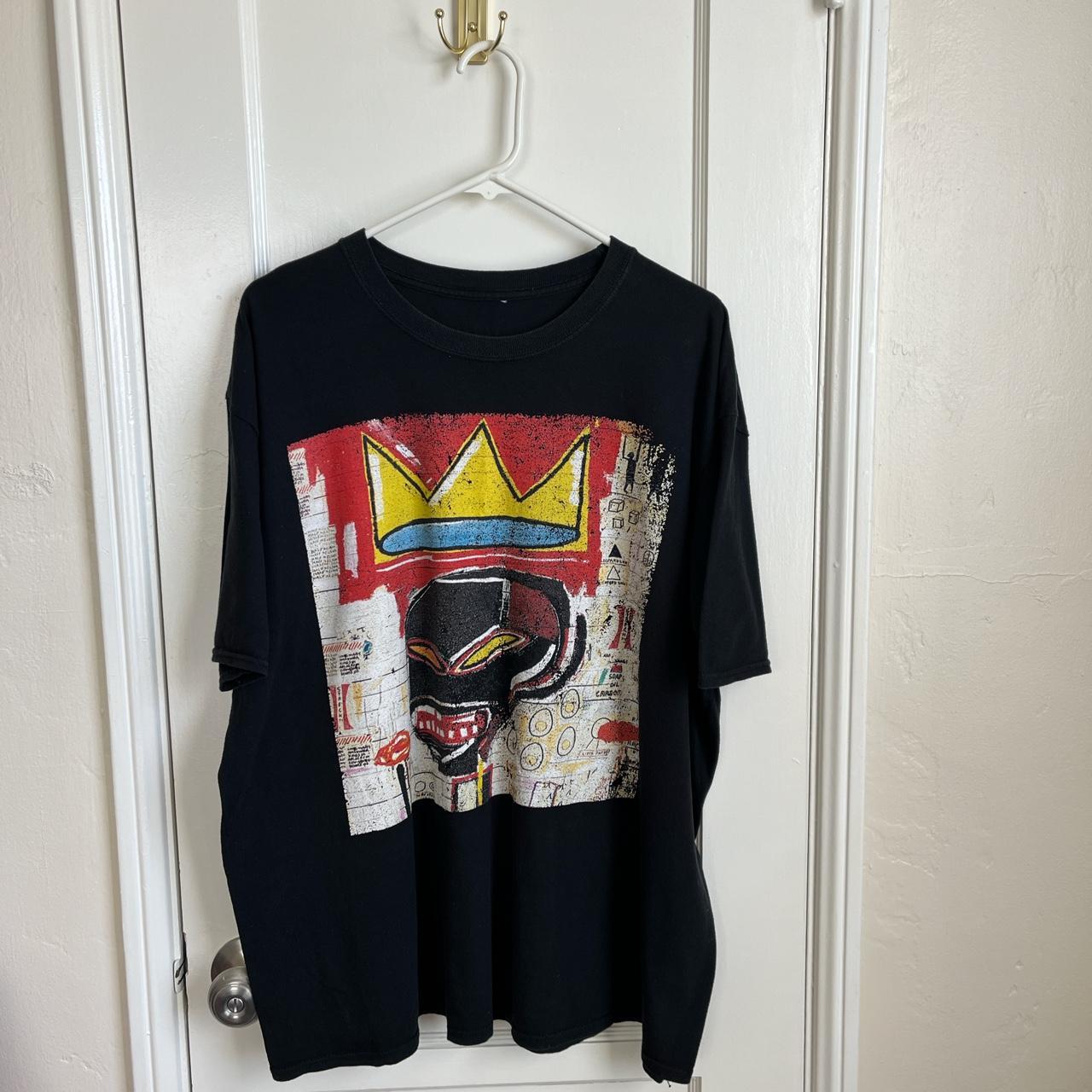 jean michel basquiat t shirt Fits like a large or... - Depop