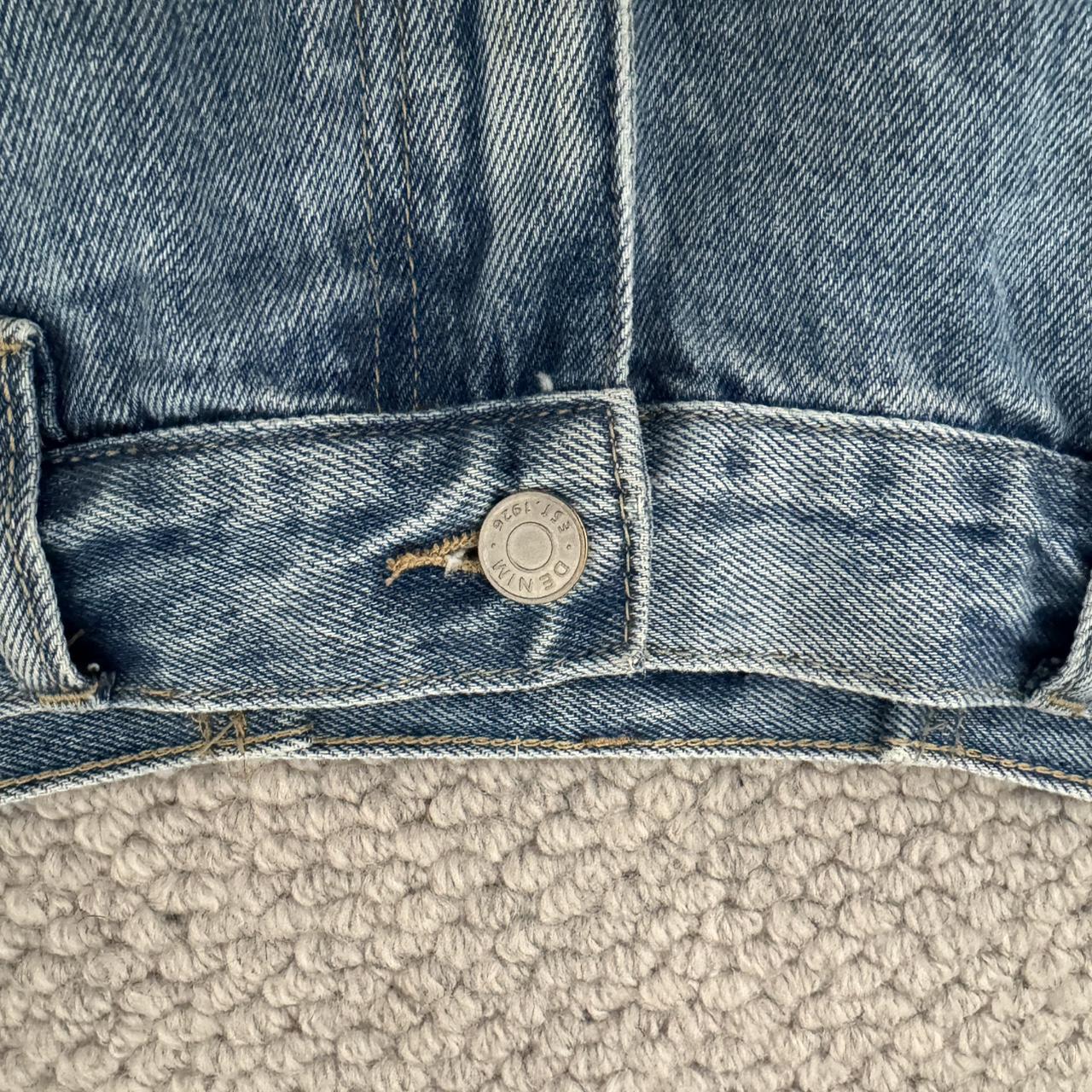 Glassons Low-rise blue denim jorts/ shorts. Size 6. - Depop