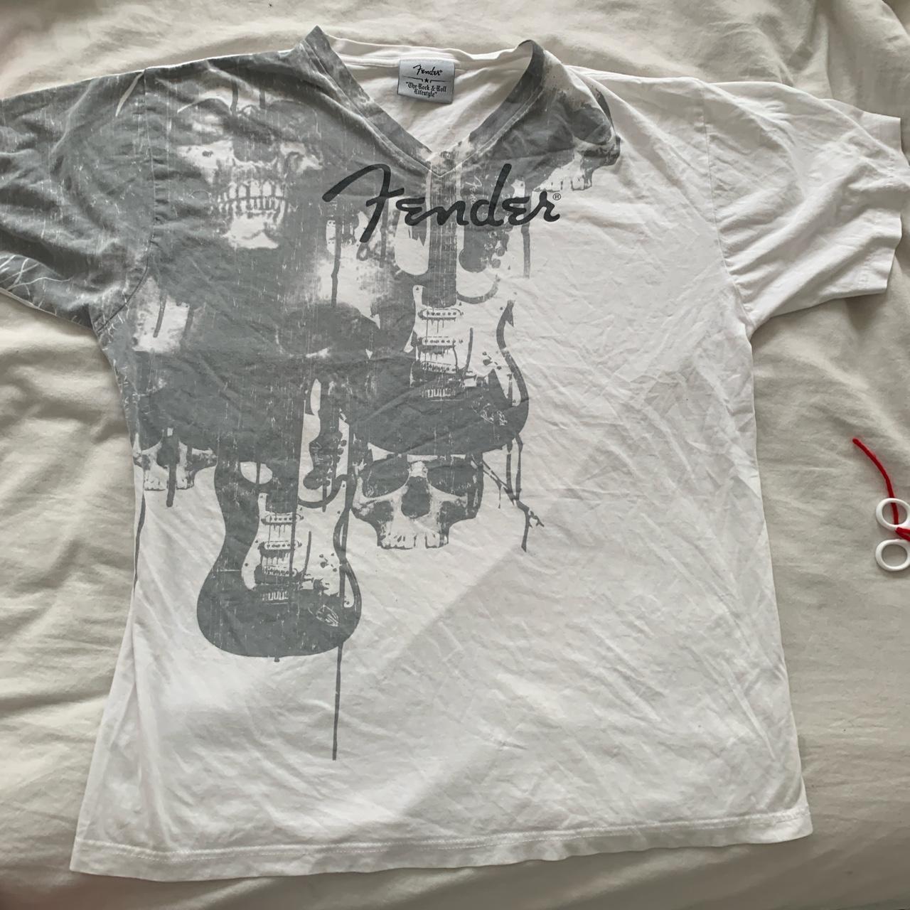 grunge emo affliction style tee size large no... - Depop