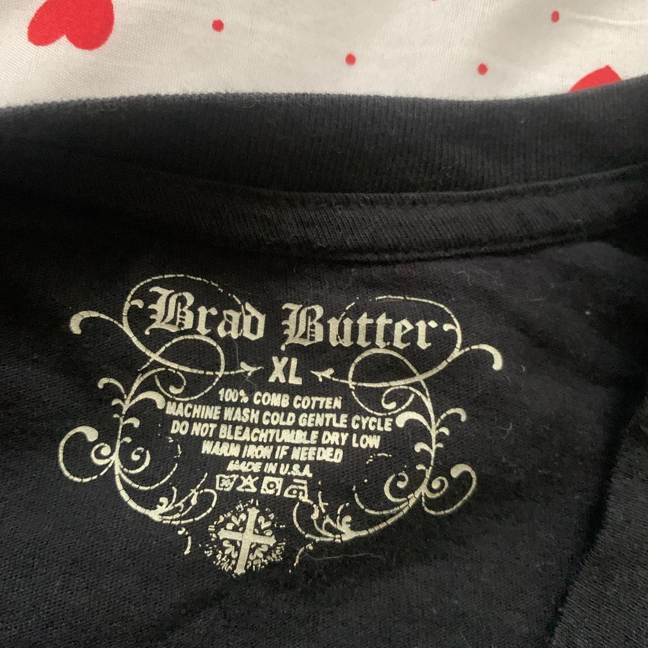 grunge emo affliction style tee size XL good for... - Depop