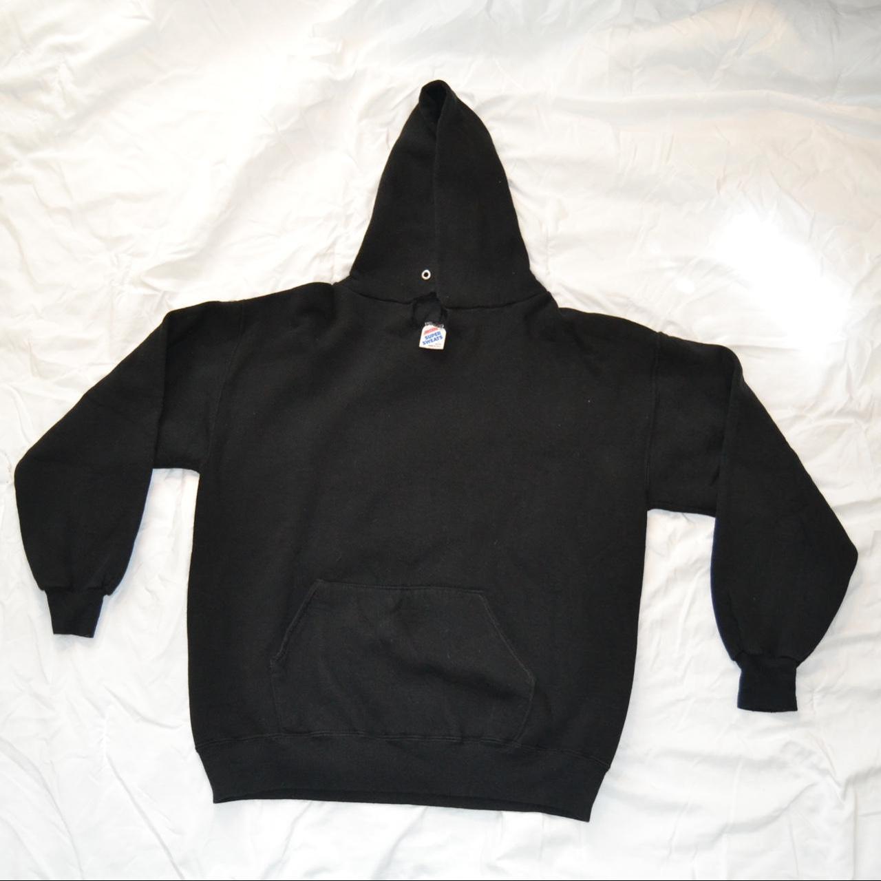 vintage jerzees super sweat hoodie perfect blank... - Depop