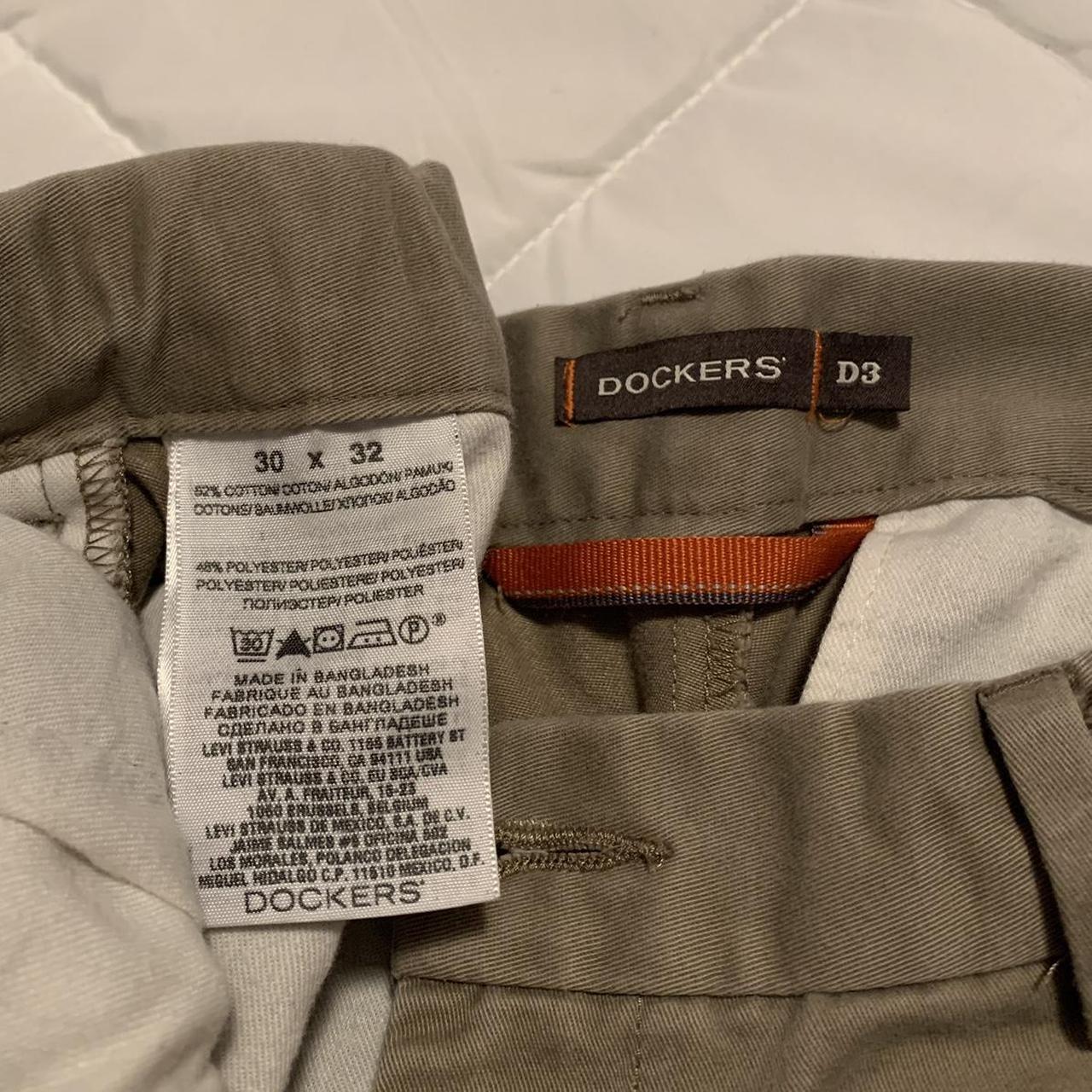 men’s brown dockers pleated pants US shipping... - Depop