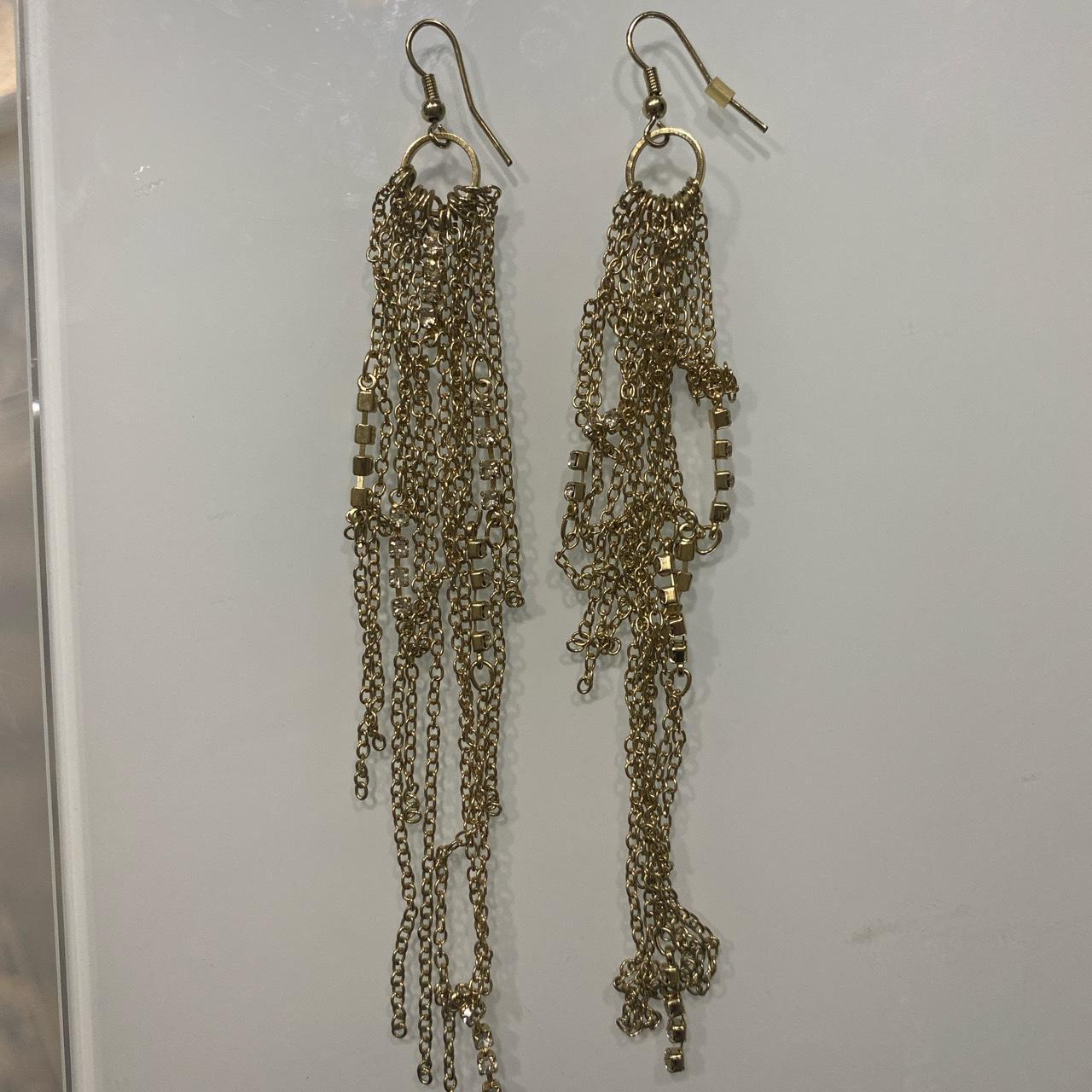 EXPRESS chandelier earrings. Open to offers... - Depop