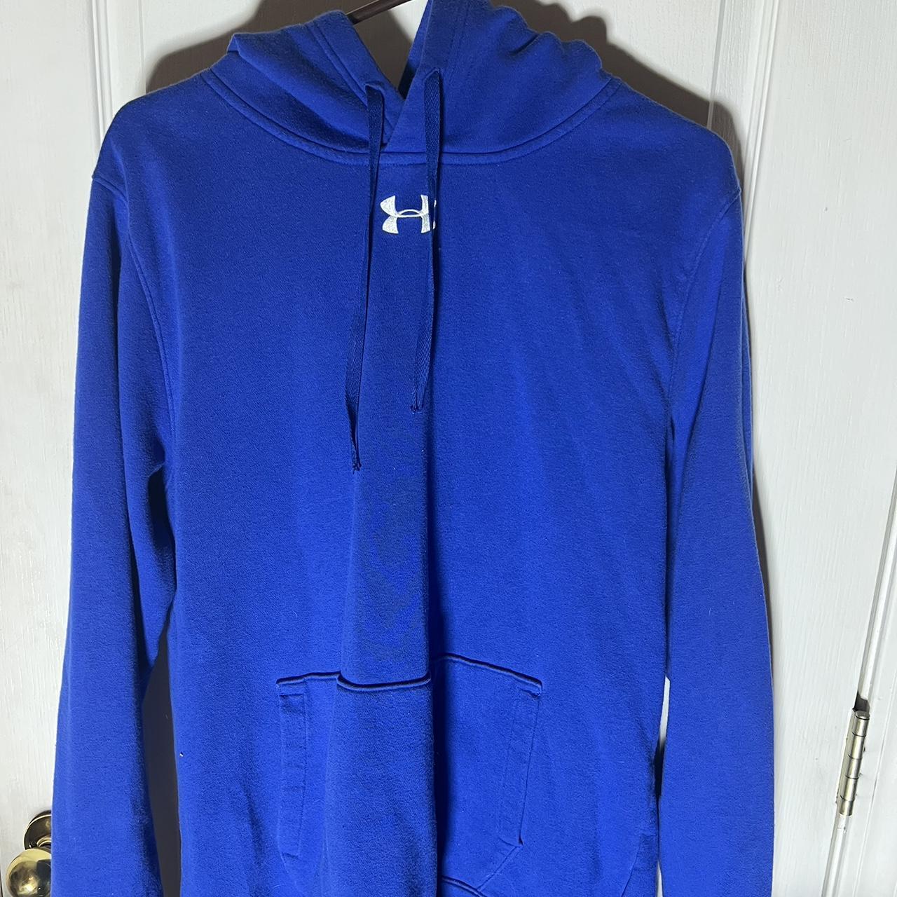 Blue Under Armor XL hoodie #Blue #UnderArmour - Depop