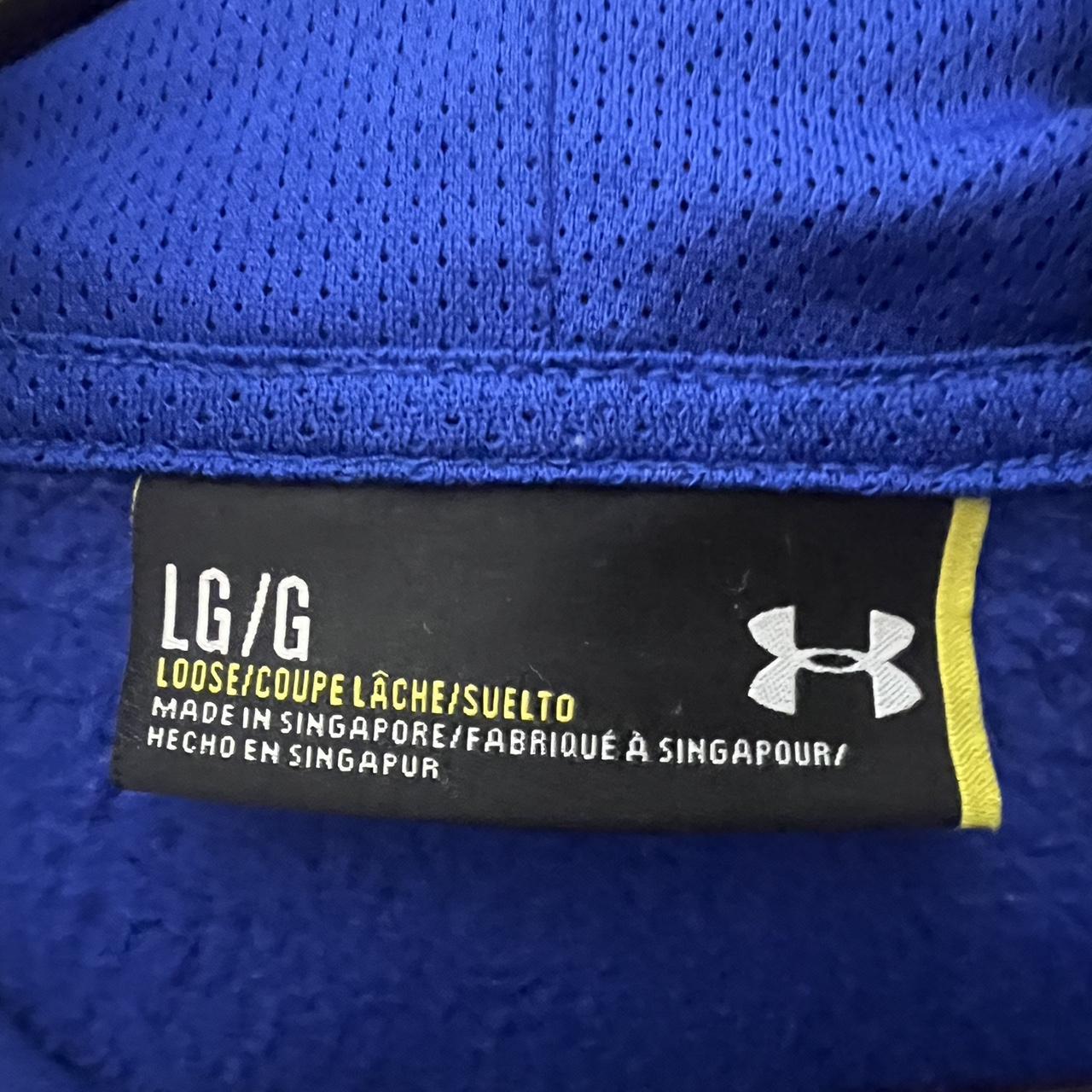 Blue Under Armor XL hoodie #Blue #UnderArmour - Depop