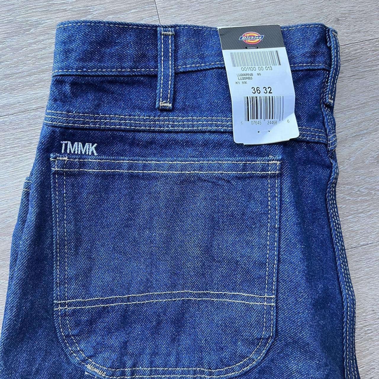 Brand New Dickies Carpenter Jeans Dark Wash Size Depop