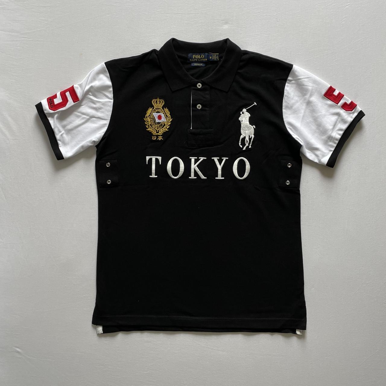 Ralph Lauren Tokyo Japan Spellout Number City Polo... | Depop
