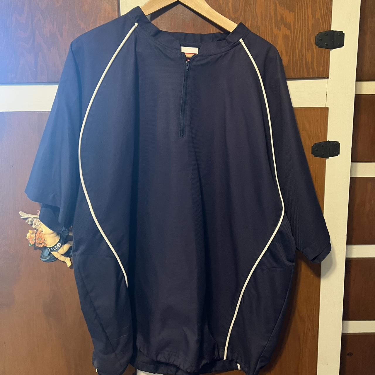 Navy blue and white Rowling baseball jersey ⚾️🧢 -... | Depop