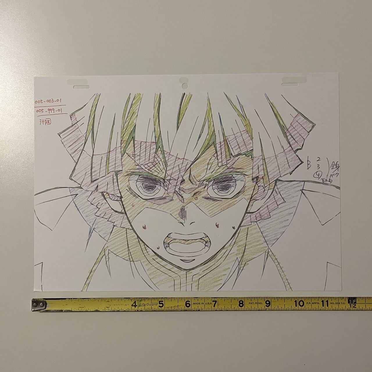 Demon Slayer Keyframe HUGE Zenitsu Brand new Huge... | Depop