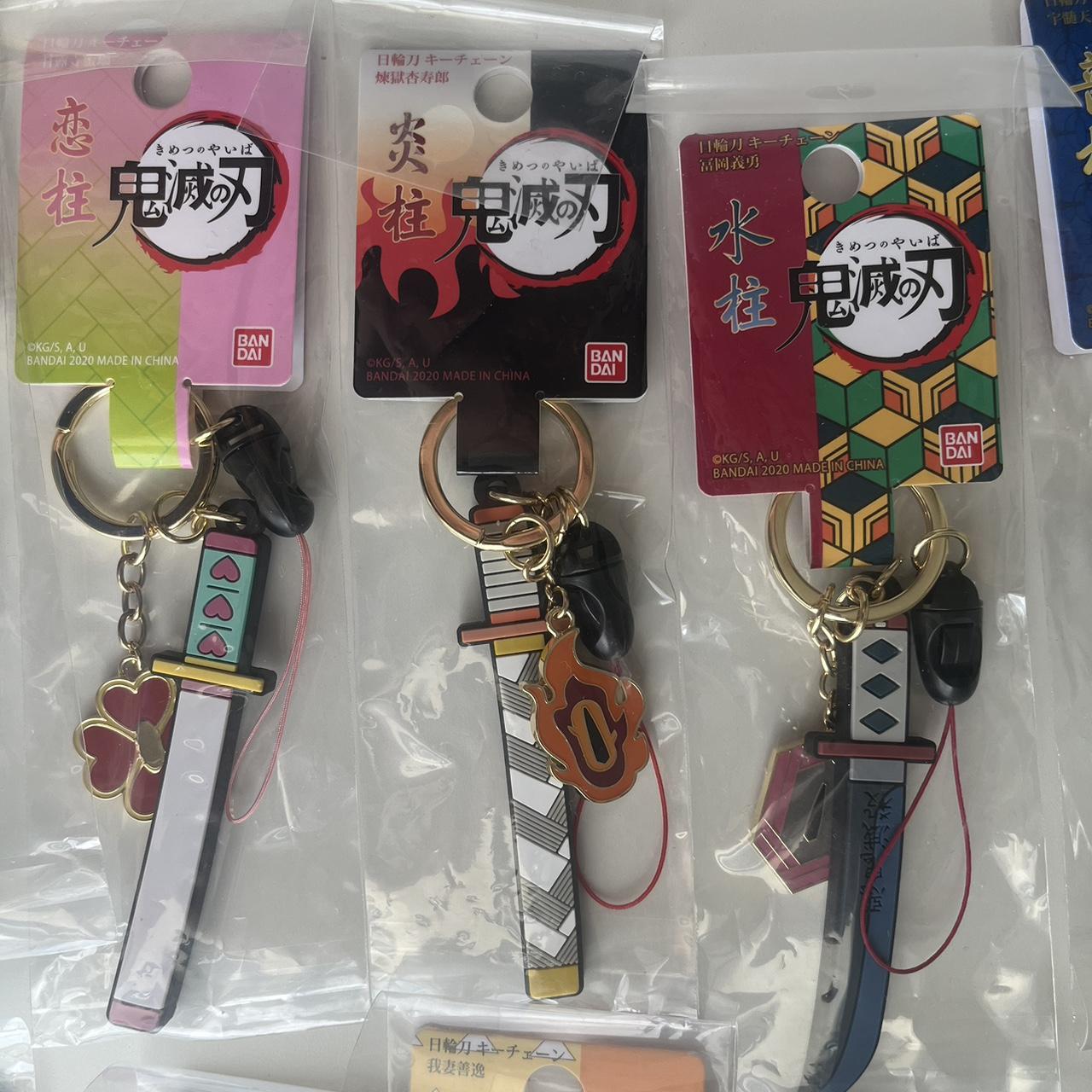 Demon Slayer Sword Keychain Set of 10 Rengoku kny... - Depop