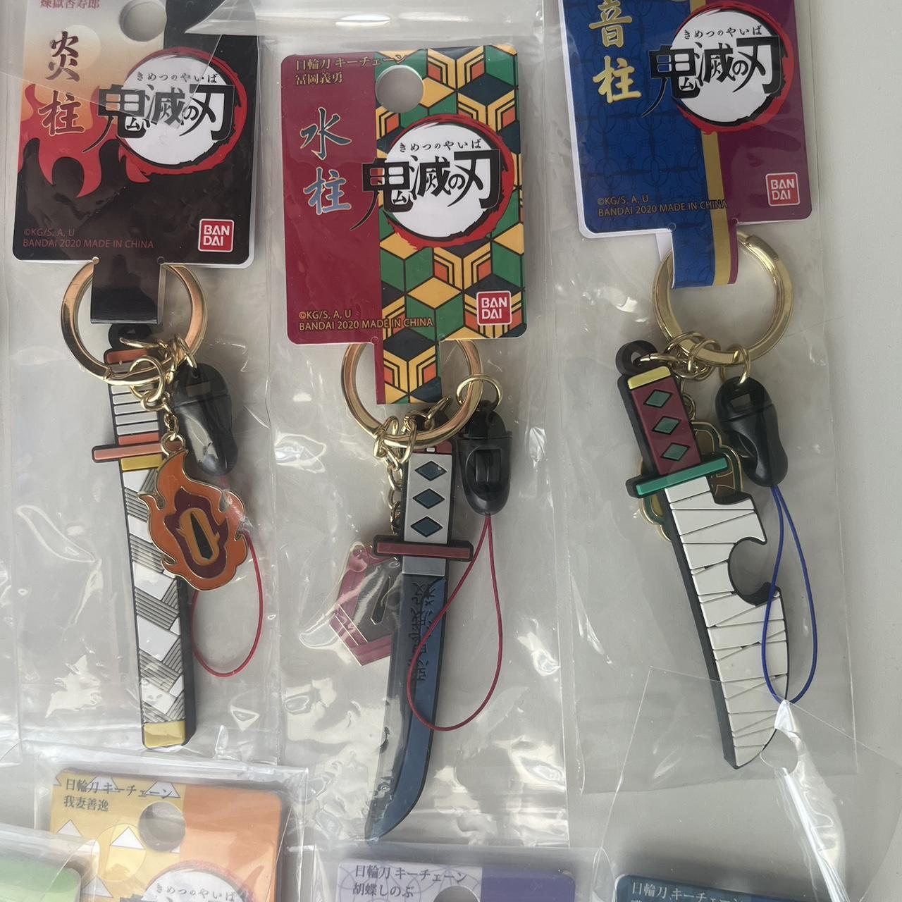 Demon Slayer Sword Keychain Set of 10 Rengoku kny... - Depop