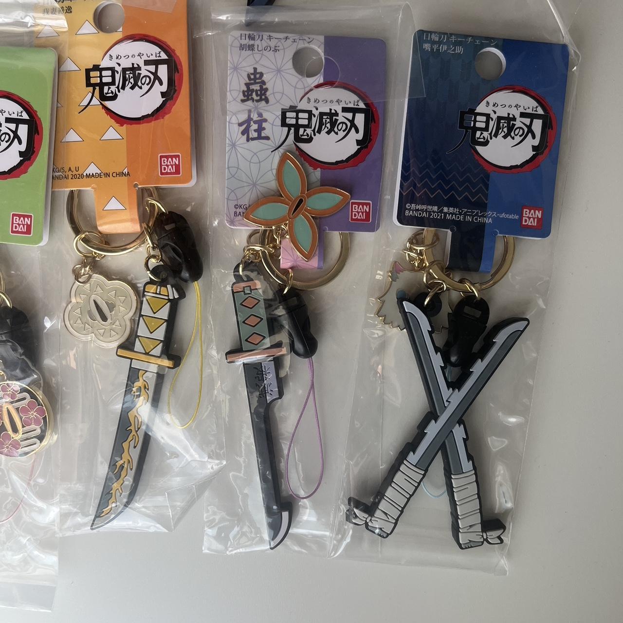 Demon Slayer Sword Keychain Set of 10 Rengoku kny... - Depop