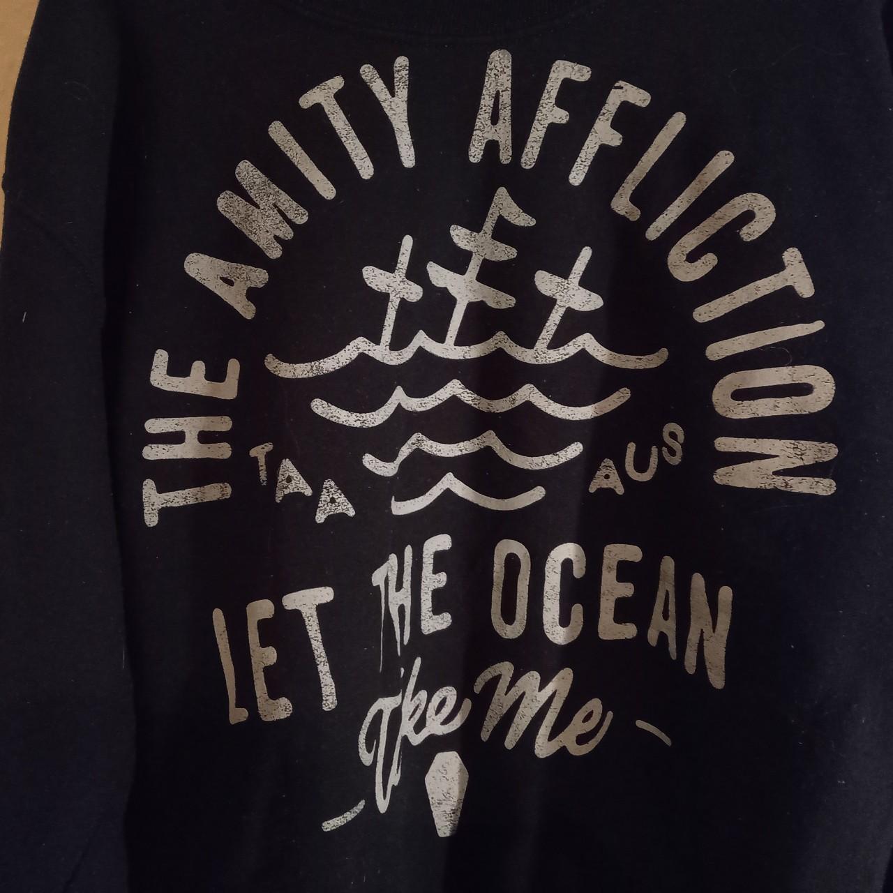 The amity affliction rare band merch sweatshirt... - Depop