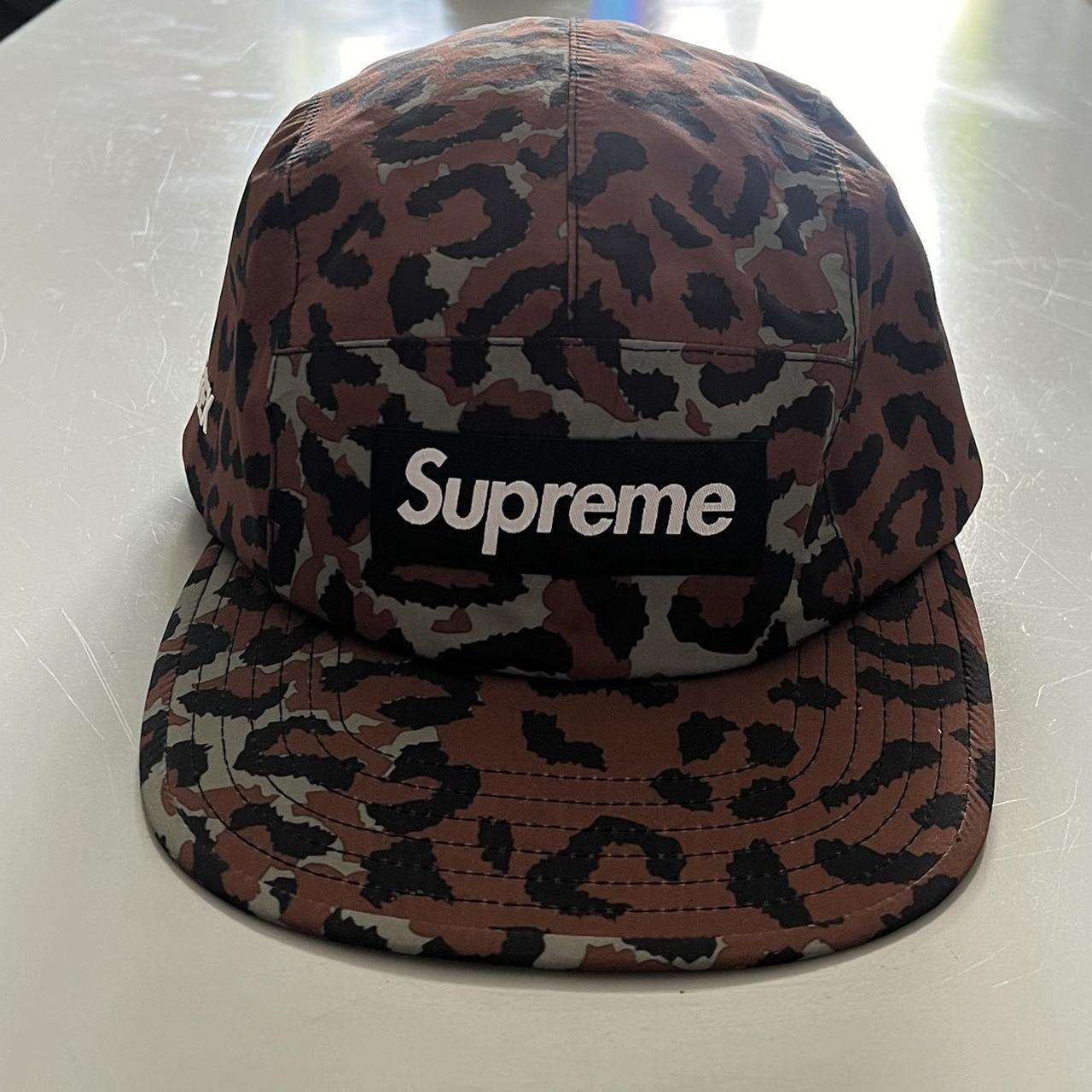 Supreme GORE-TEX 5 panel leopard camp cap #supreme... - Depop
