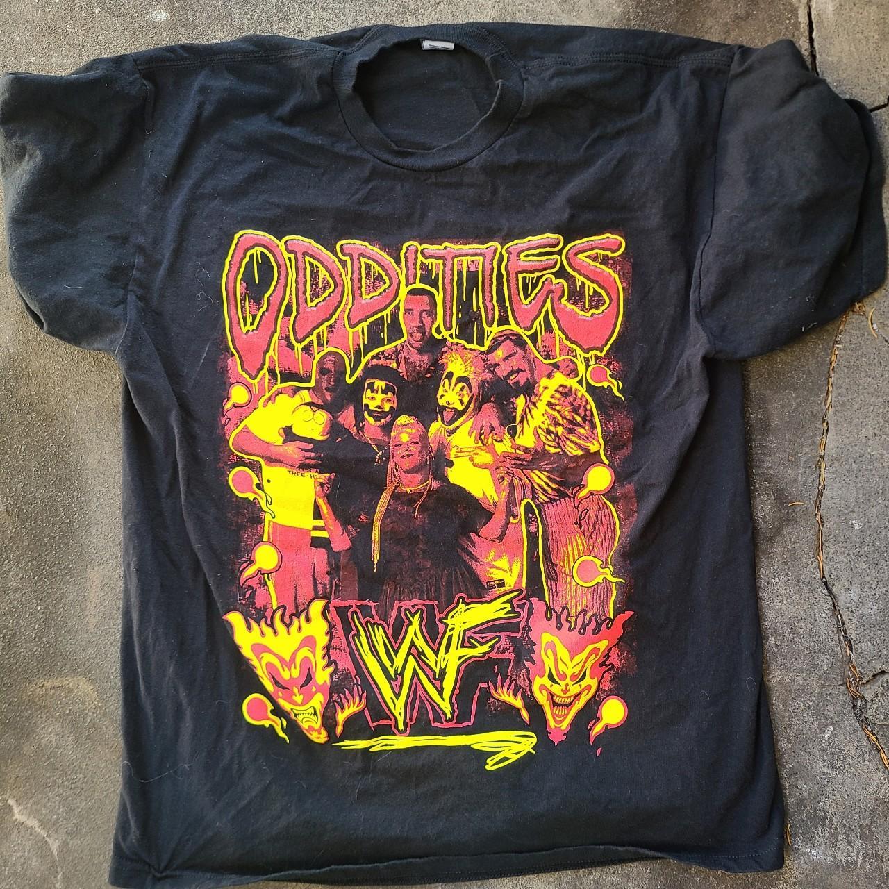 WWF Oddities boot Gildan Hammer XL WWE luna vachon... - Depop